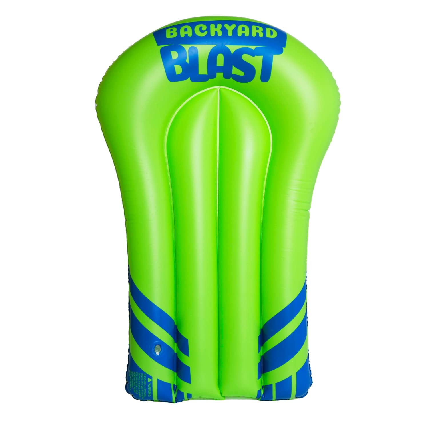 BACKYARD BLAST Rider, Inflatable Body Board Slide Rider and Pool Float Toy, Lime Green - Walmart.com