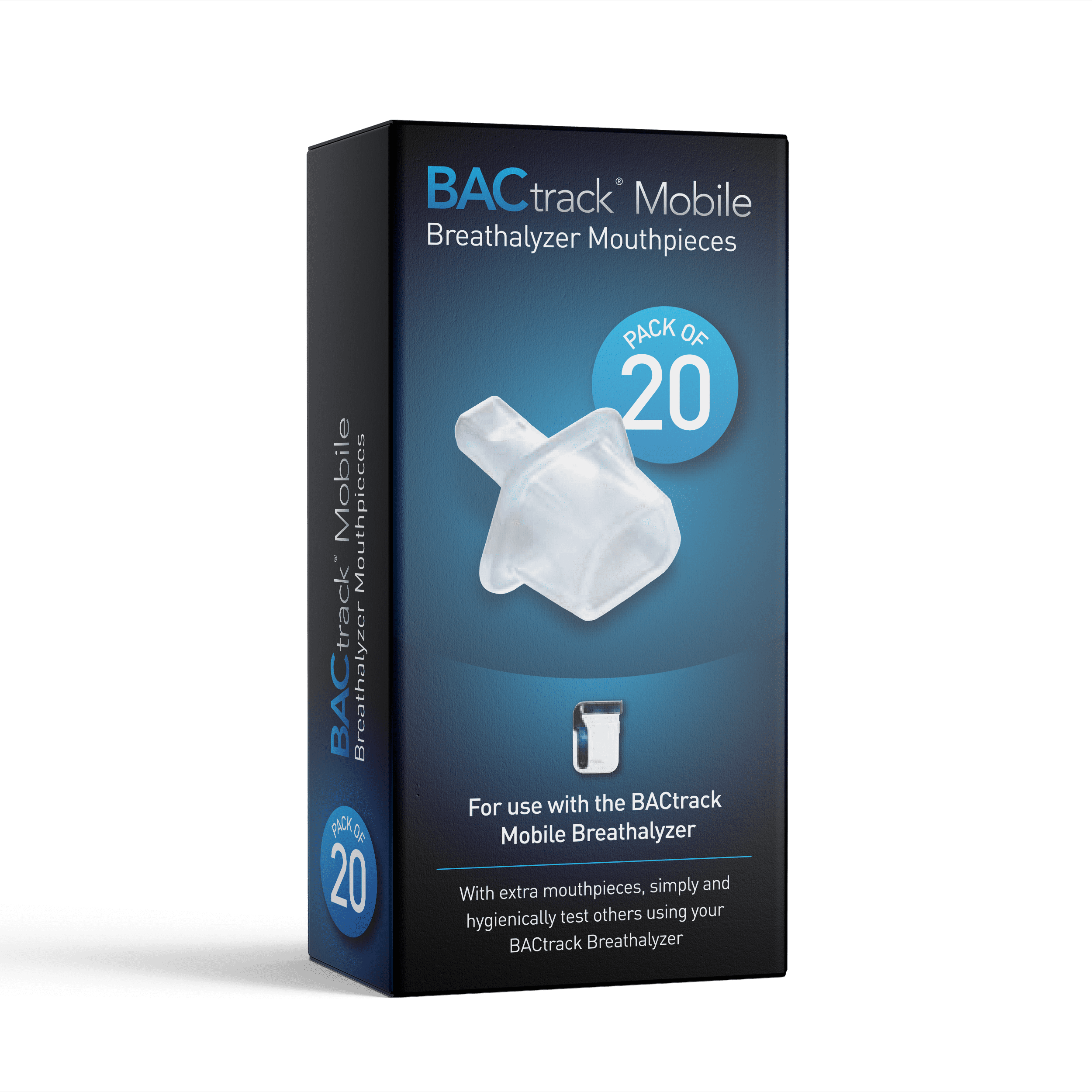 BACtrack Mobile Breathalyzer Mouthpieces (20 Pack) MPM520 - Walmart.com