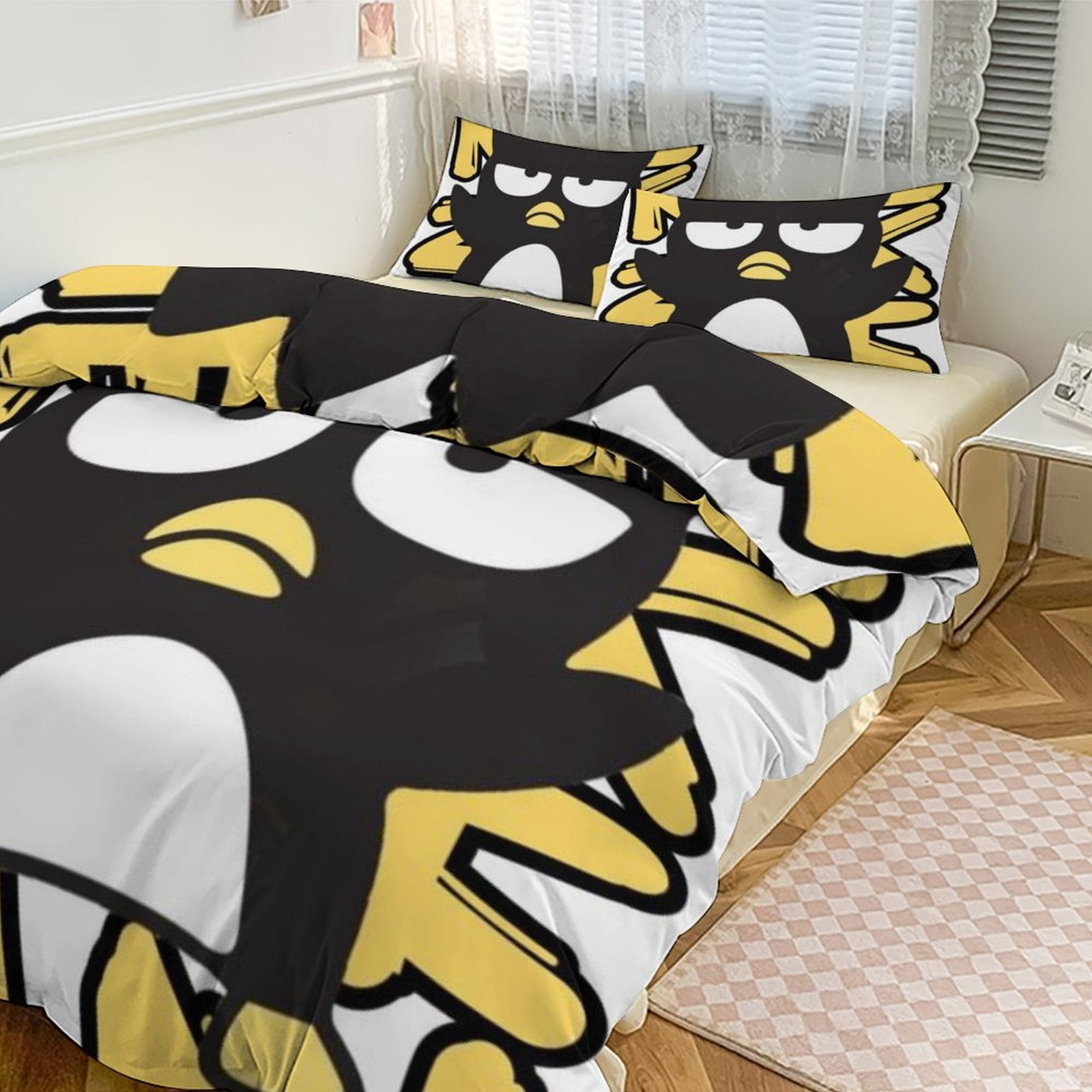 BAD BADTZ-MA-RU Bedding Set Anime Three-piece for Boys Girls Teens ...