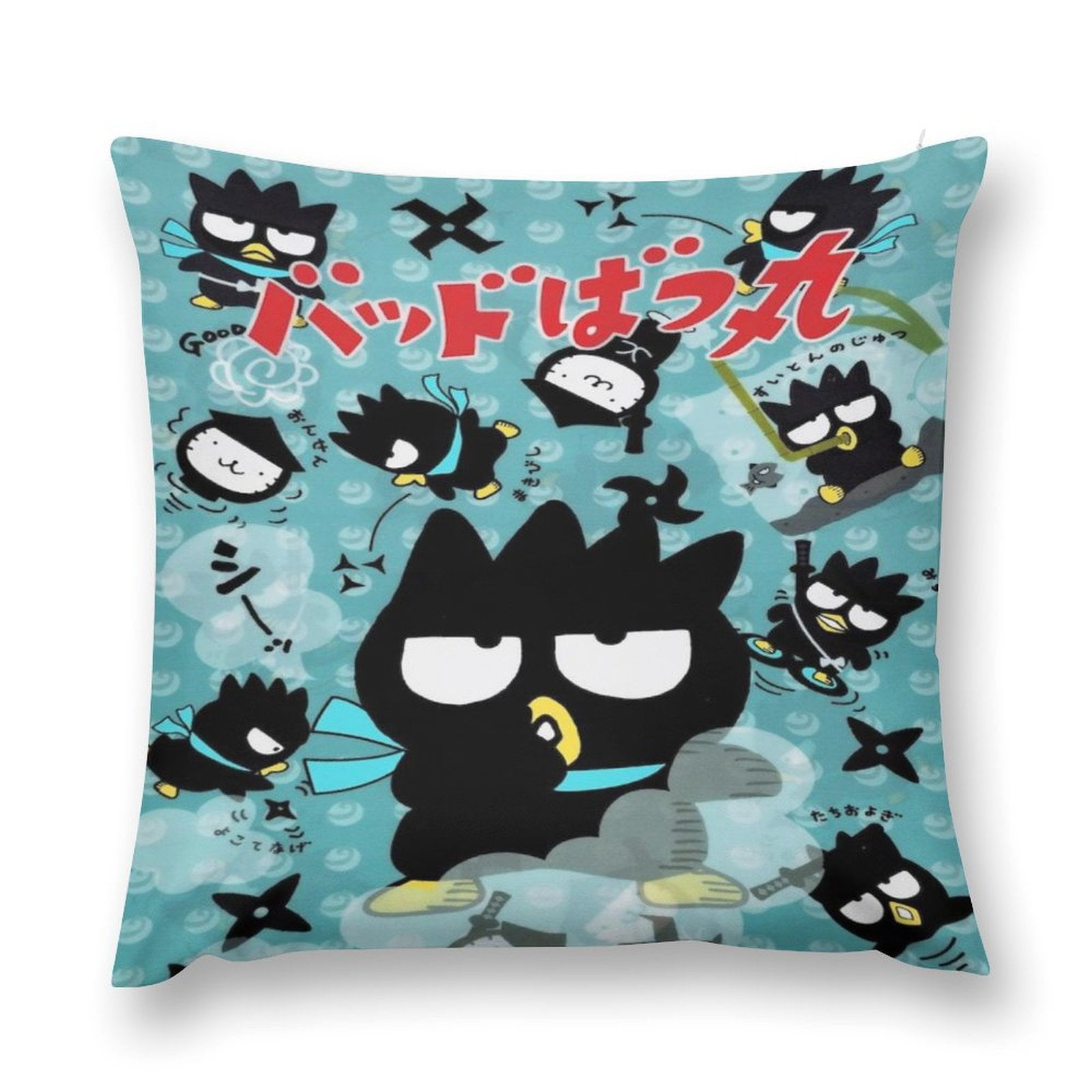 BAD BADTZ-MARU Pillowcase Cartoon Anime for Living Room Bedroom Office ...