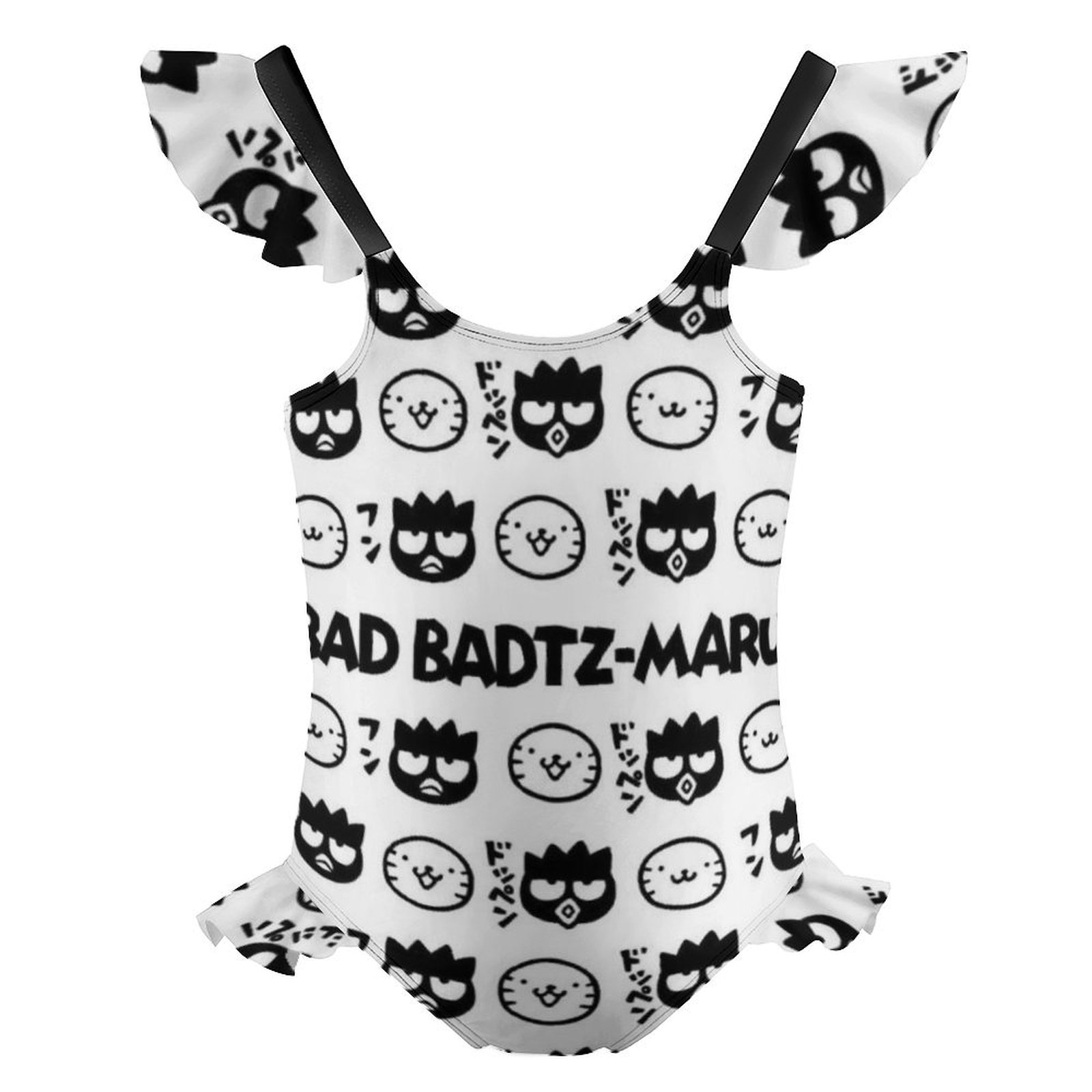 BAD BADTZ-MARU Swimsuit Anime Cute for Girls Gift 10-12Y（150cm） BAD ...