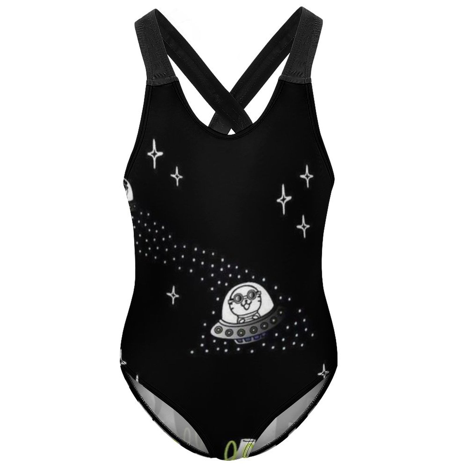 BAD BADTZ-MARU Swimsuit Anime Cute for Girls Gift 10-12Y（150cm） BAD ...