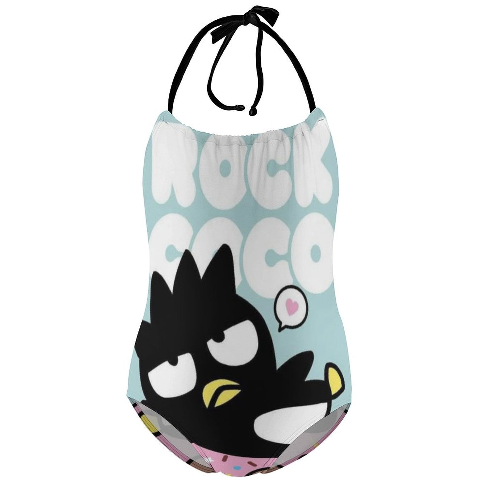 BAD BADTZ-MARU Swimsuit Anime Cute for Girls Gift 11-13Y（160cm） BAD ...