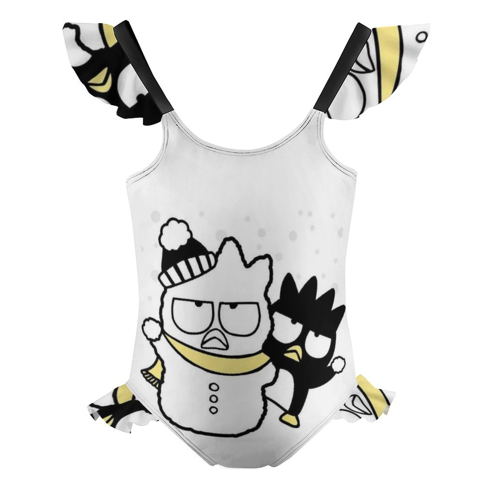 BAD BADTZ-MARU Swimsuit Anime Cute for Girls Gift 6-7Y（110cm） BAD BADTZ ...