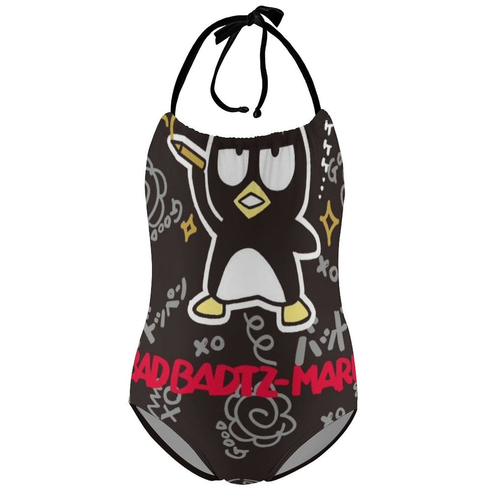 BAD BADTZ-MARU Swimsuit Anime Cute for Girls Gift 7-9Y（120cm） BAD BADTZ ...