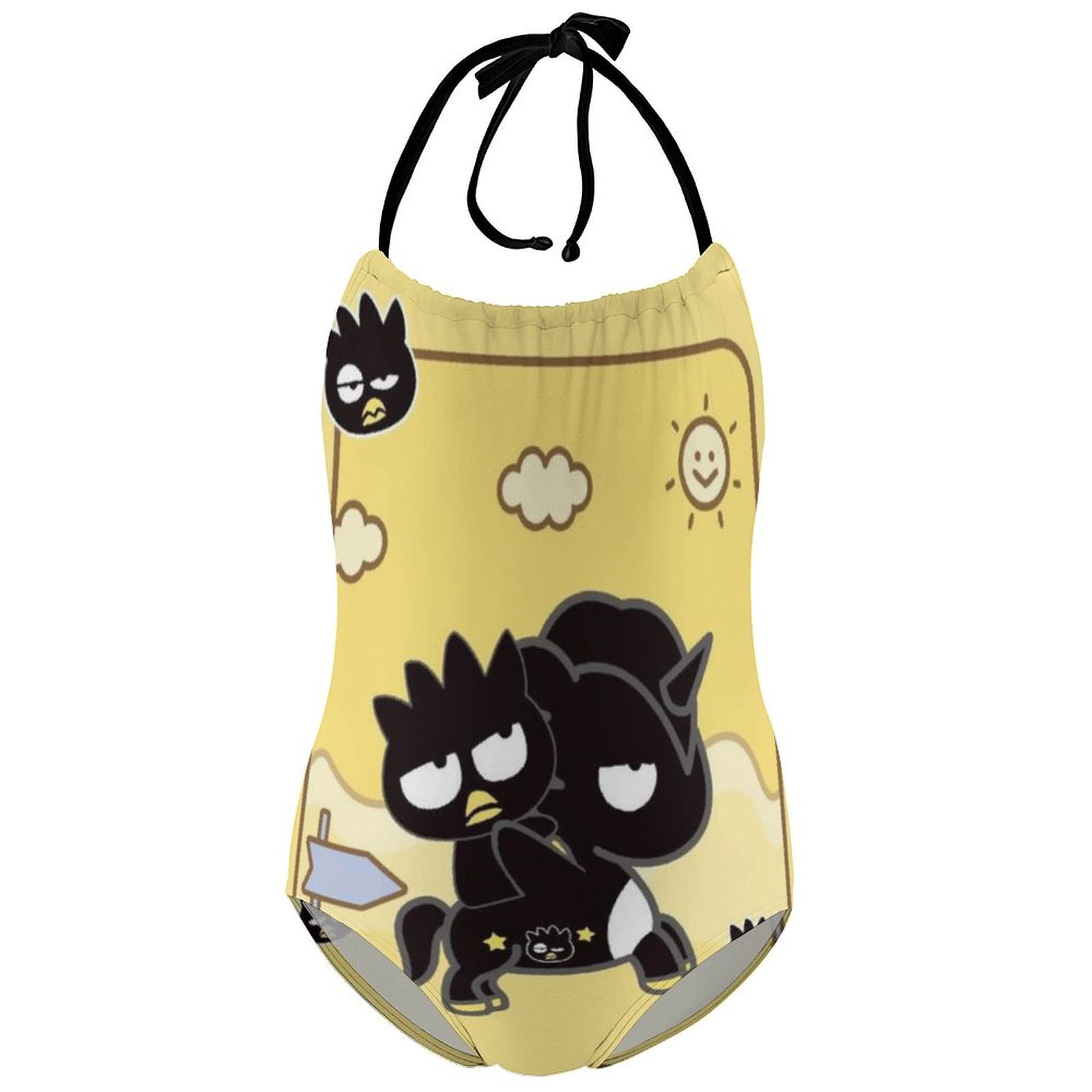 BAD BADTZ-MARU Swimsuit Anime Cute for Girls Gift 7-9Y（120cm） BAD BADTZ ...