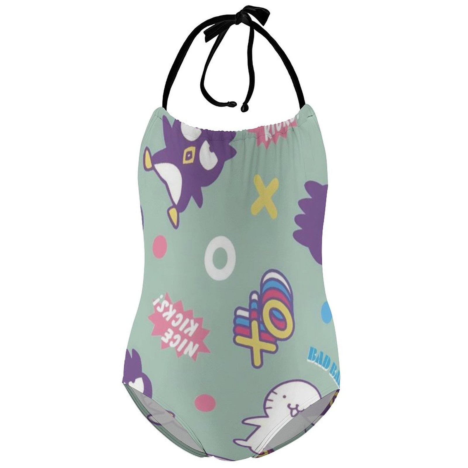 BAD BADTZ-MARU Swimsuit Anime Cute for Girls Gift 7-9Y（120cm） BAD BADTZ ...