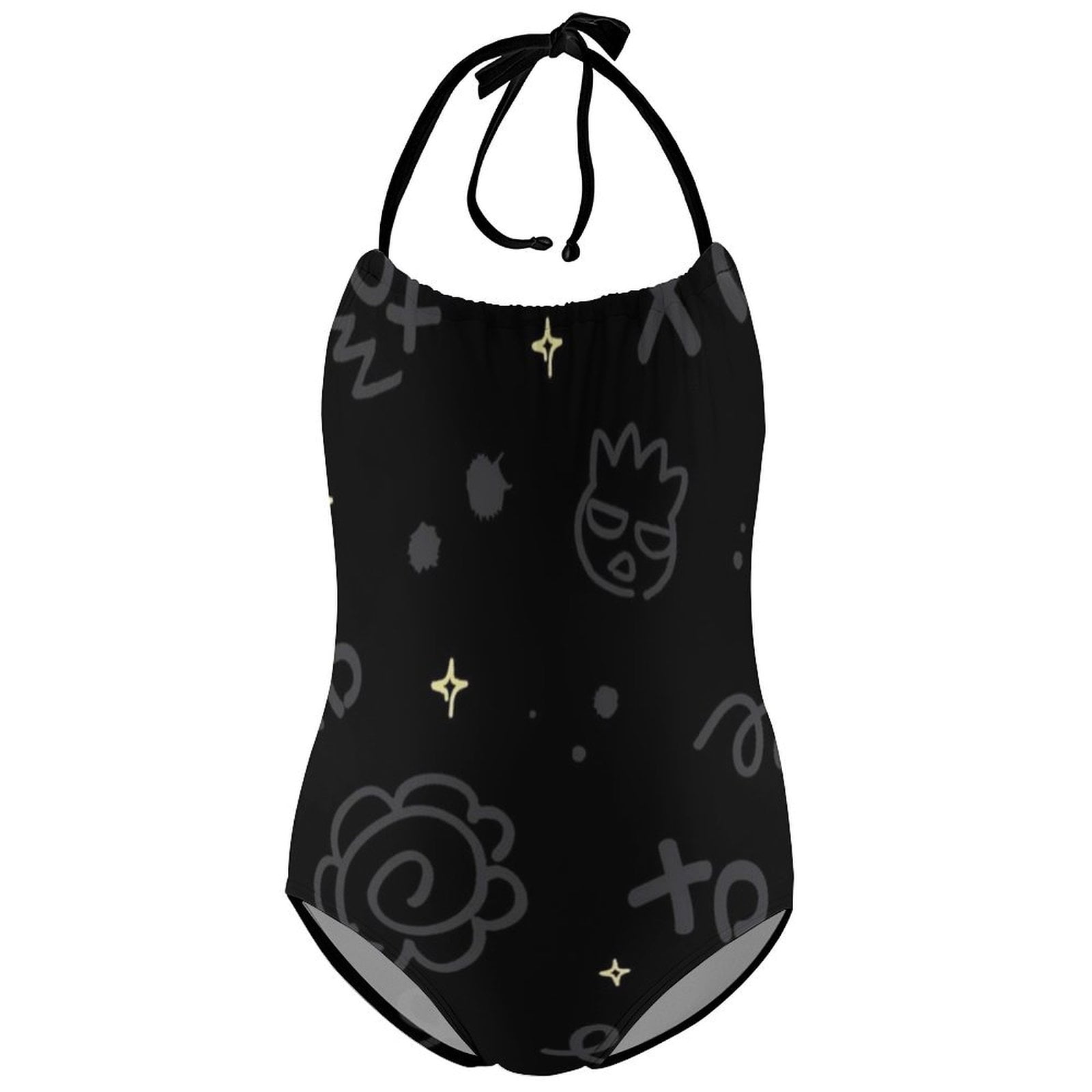 BAD BADTZ-MARU Swimsuit Anime Cute for Girls Gift 8-10Y（130cm） BAD ...