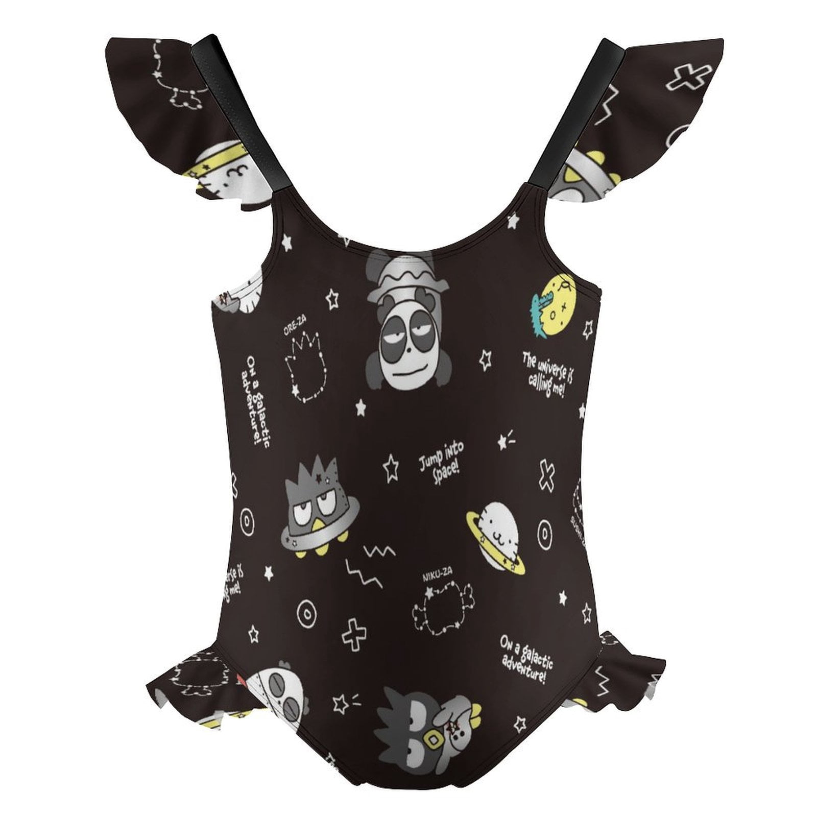 BAD BADTZ-MARU Swimsuit Anime Cute for Girls Gift 9-11Y（140cm） BAD ...