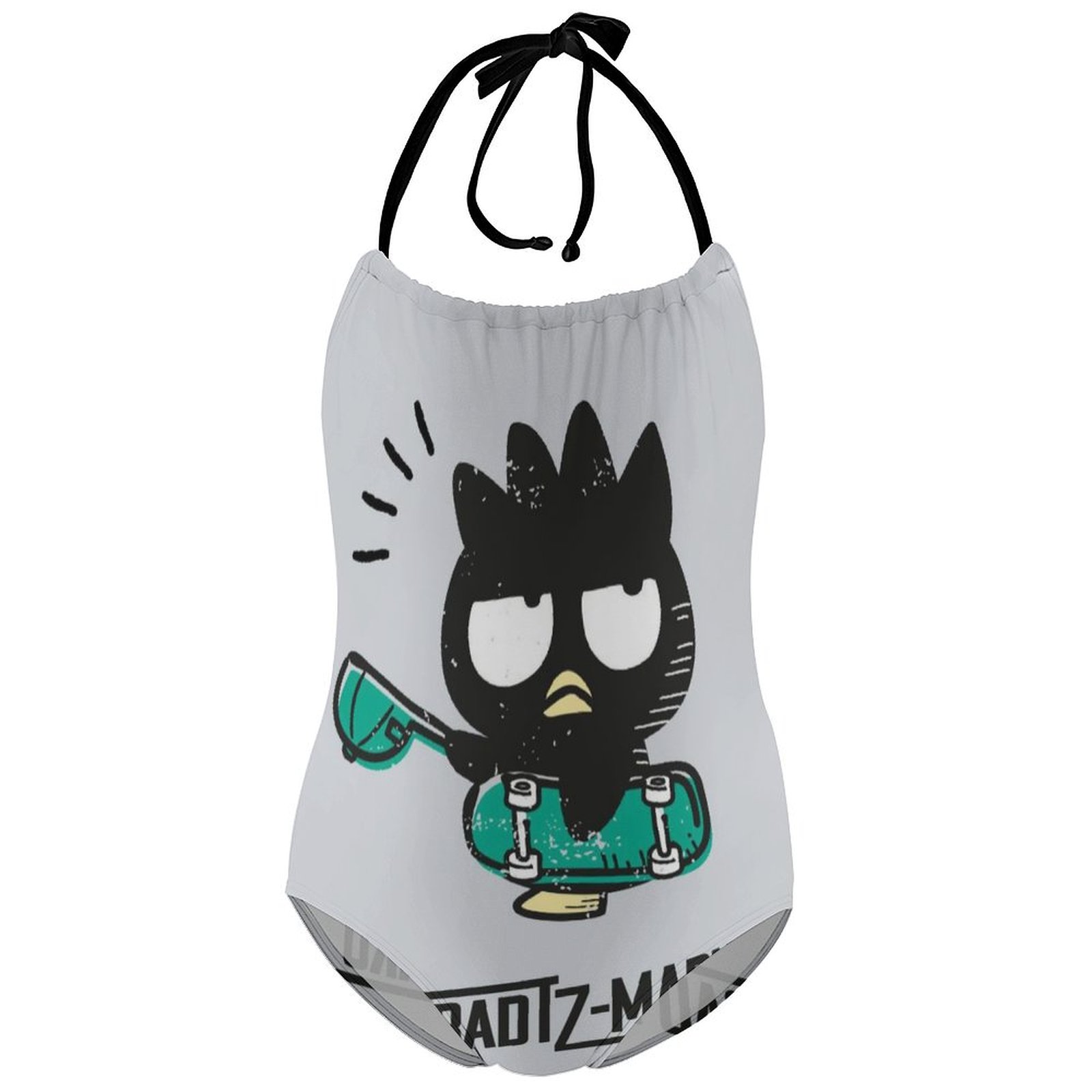 BAD BADTZ-MARU Swimsuit Anime Cute for Girls Gift 9-11Y（140cm） BAD ...
