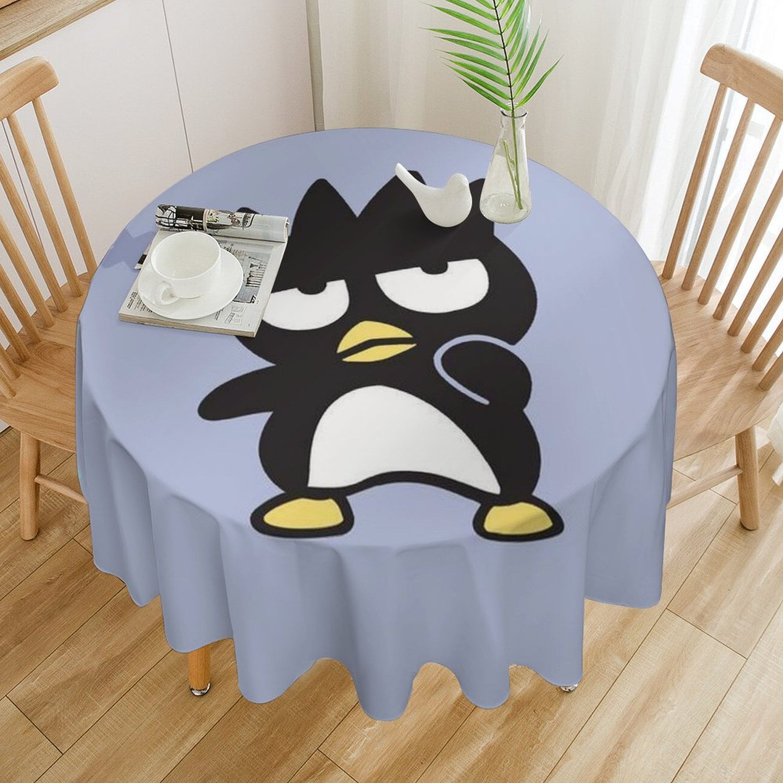 BAD BADTZ-MARU Tablecloth Anime for Dining Table Picnic Gift 36x36in ...