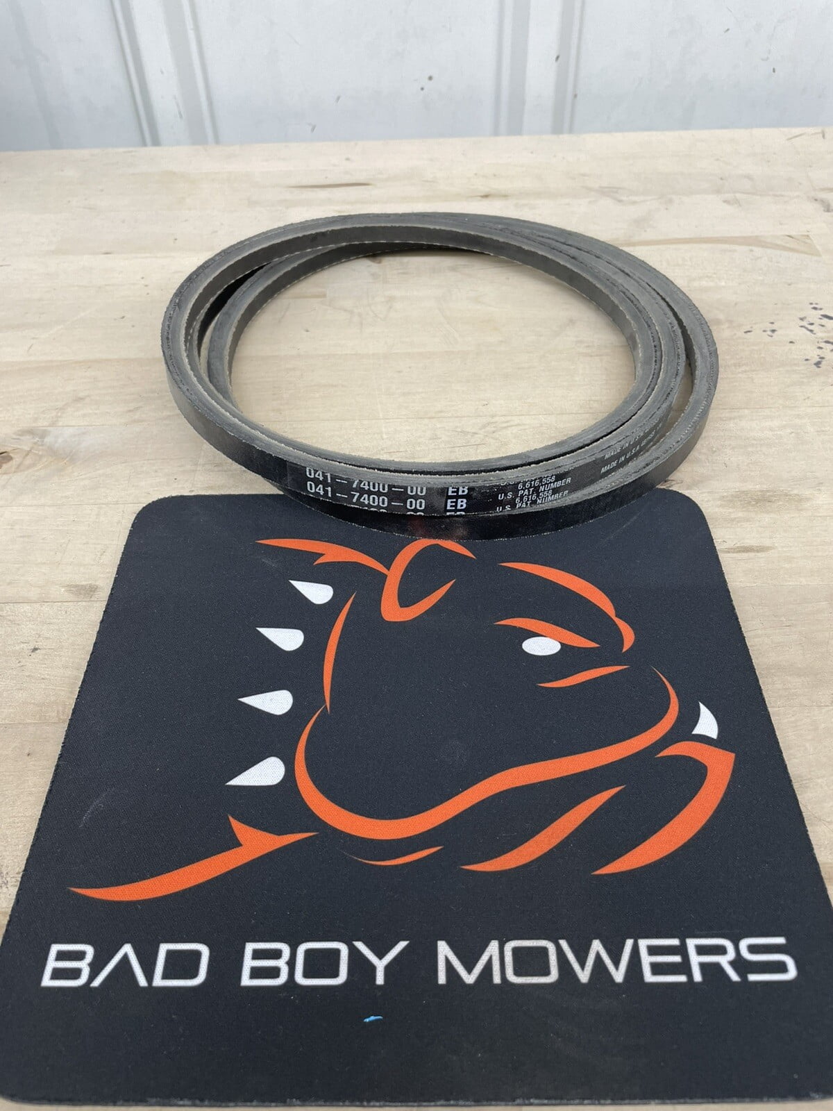 BAD BOY MOWERS OEM 041-7400-00 PUMP DRIVE BELT - Walmart.com