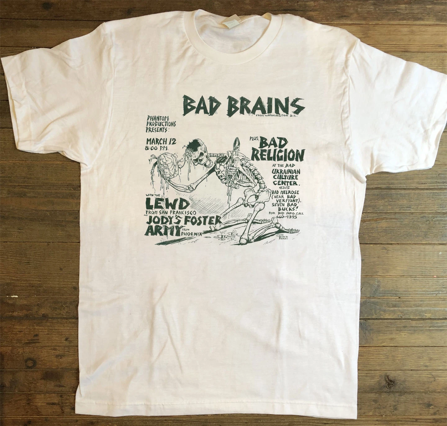 BAD BRAINS Band Tour Album Rock Unisex T-Shirt Adult S To 5XL MC564 ...