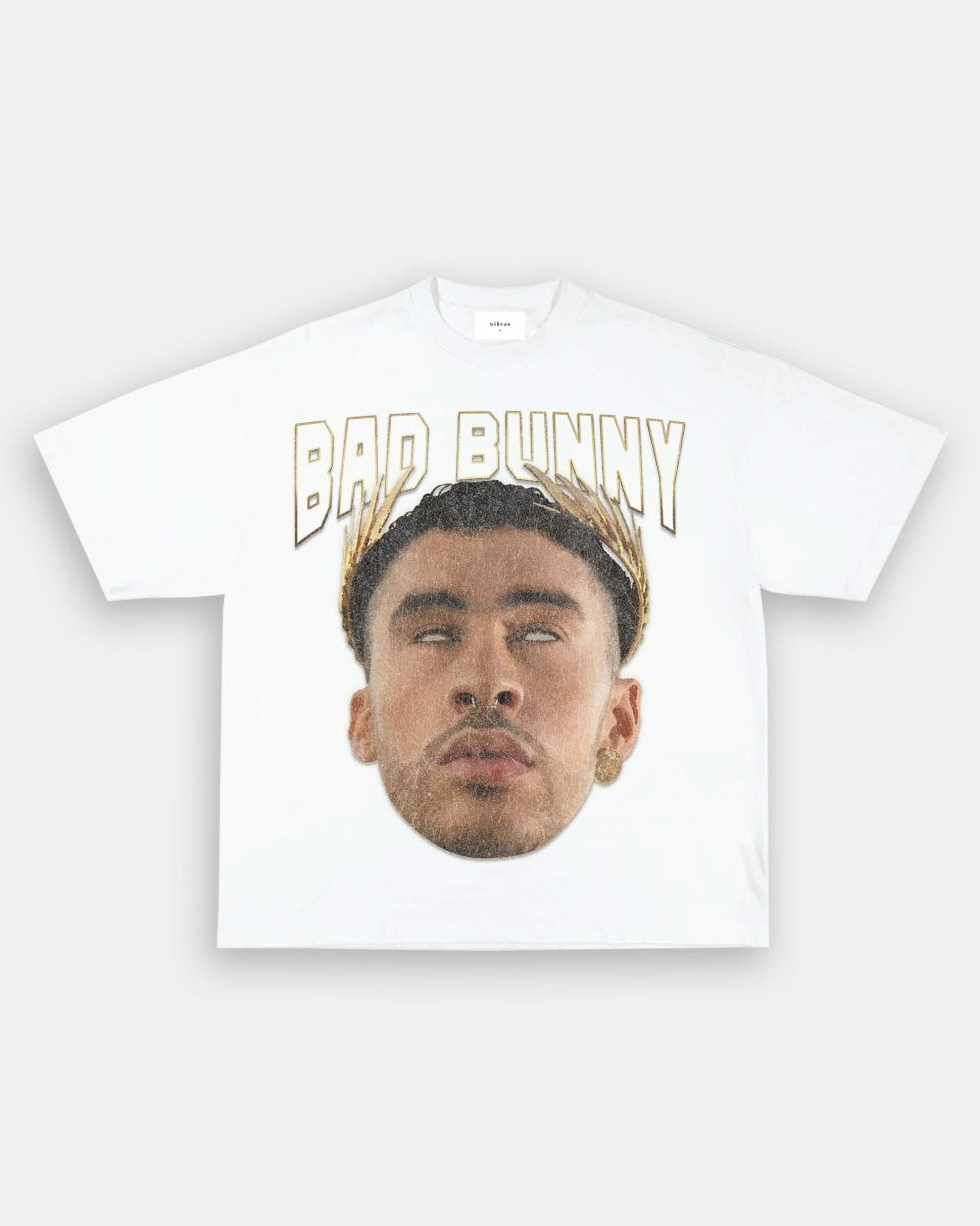 BAD BUNNY CROWN VINTAGE Shirt, music lover shirt, rap tee, rapper shirt ...