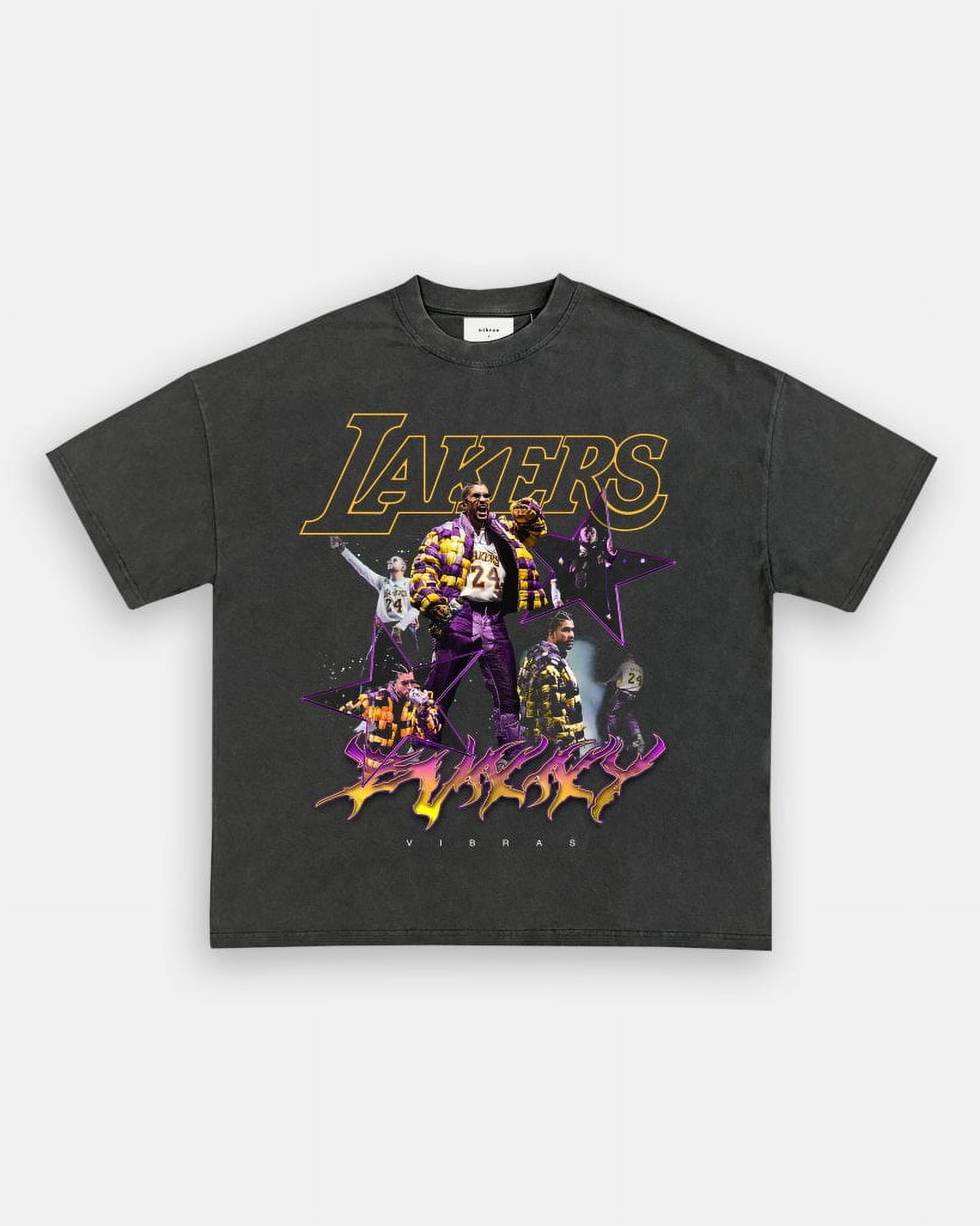BAD BUNNY x LAKERS VINTAGE Shirt, singer bootleg shirt, gift for rap ...