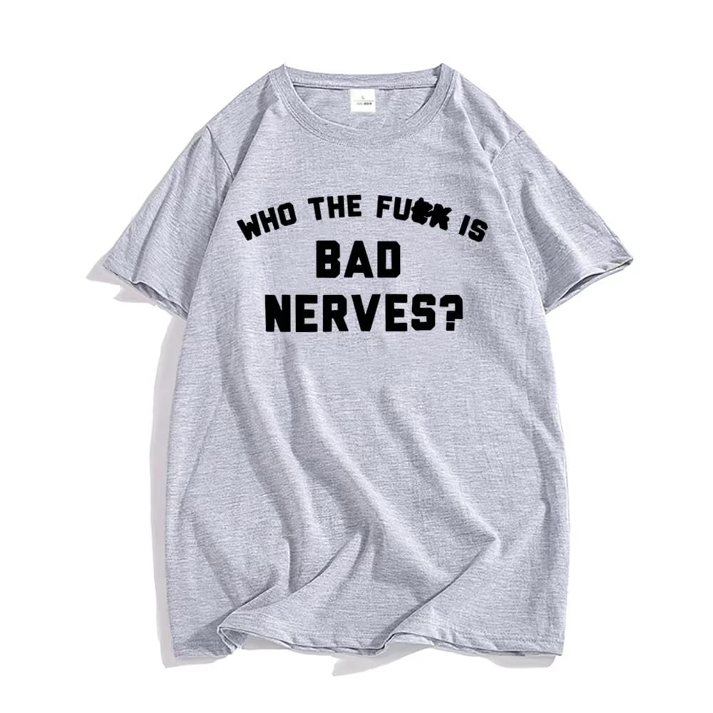 BAD NERVES Still Nervous Tour 2025 T-Shirt Unisex Short Sleeve Round ...