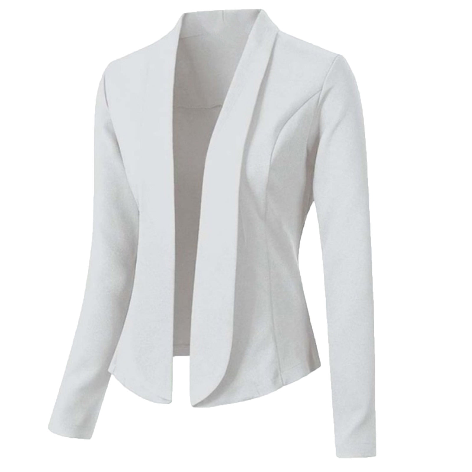 BADHUB Blazers for Women Business Casual,Solid Color Blazer Cardigan ...