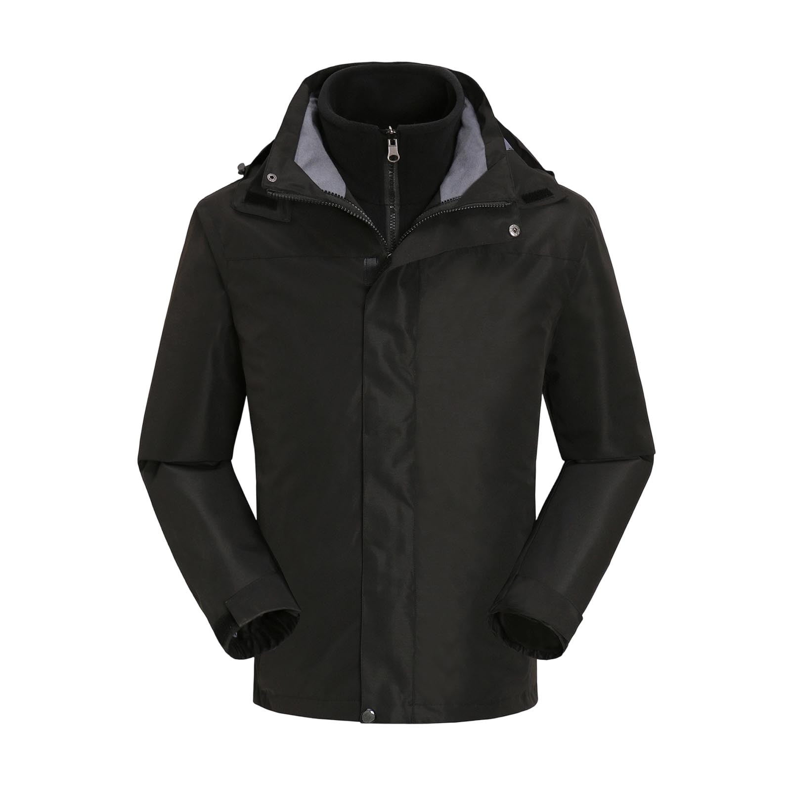 BADHUB Men's Hiking Windbreaker Outdoor Softshell Rain Jacket ...