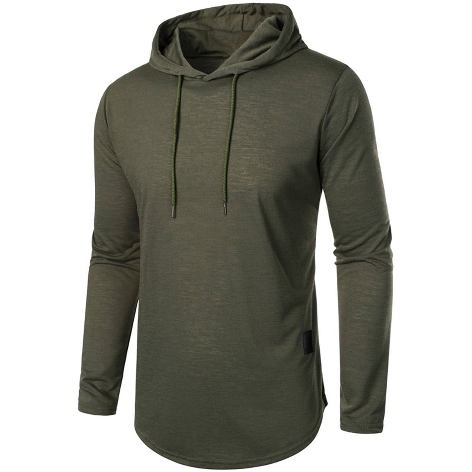 BADHUB Men's Pullover Hoodie Casual Long Sleeve Drawstring Workout ...