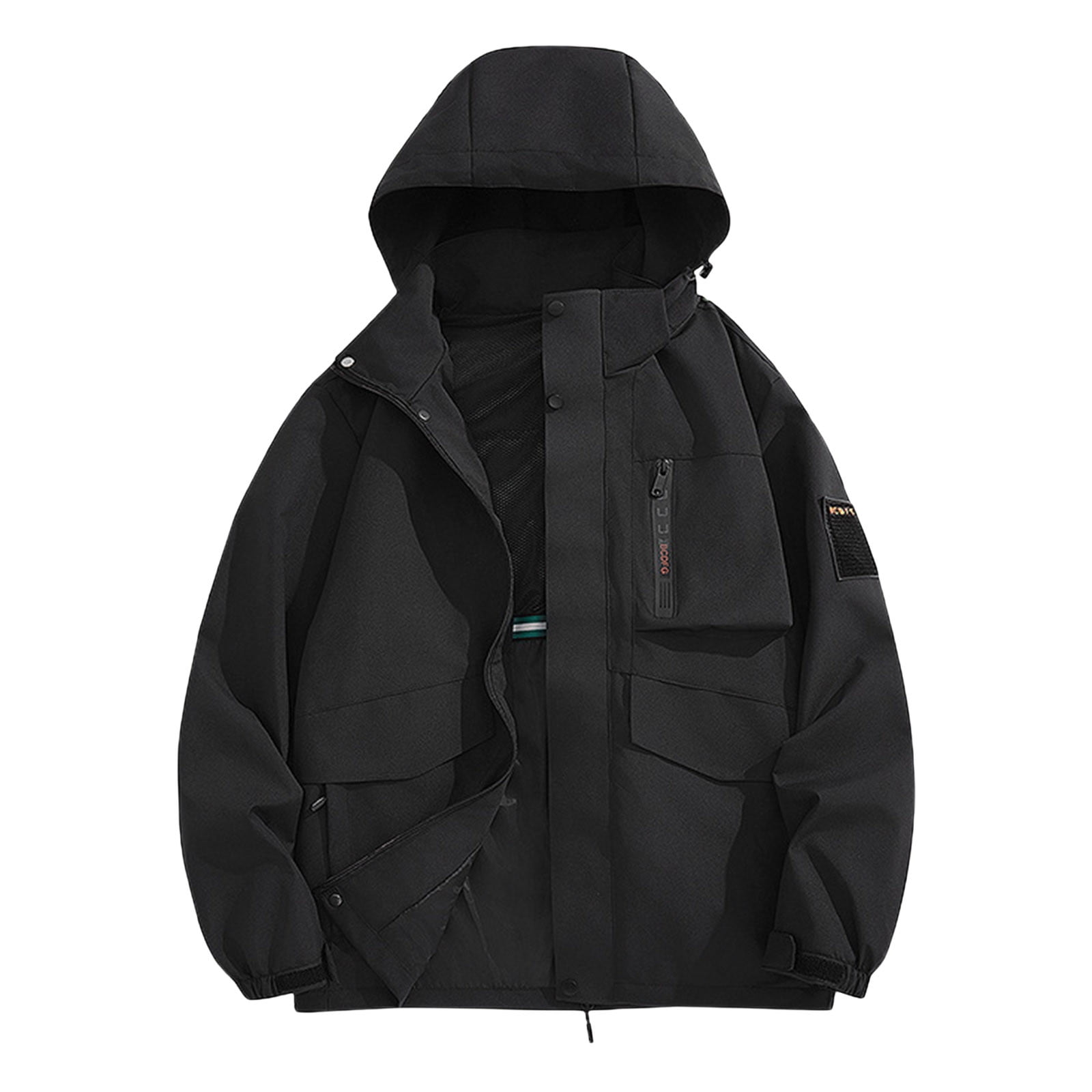 BADHUB Men's Ski Jacket Big and Tall Snowboard Snow Coat Waterproof ...