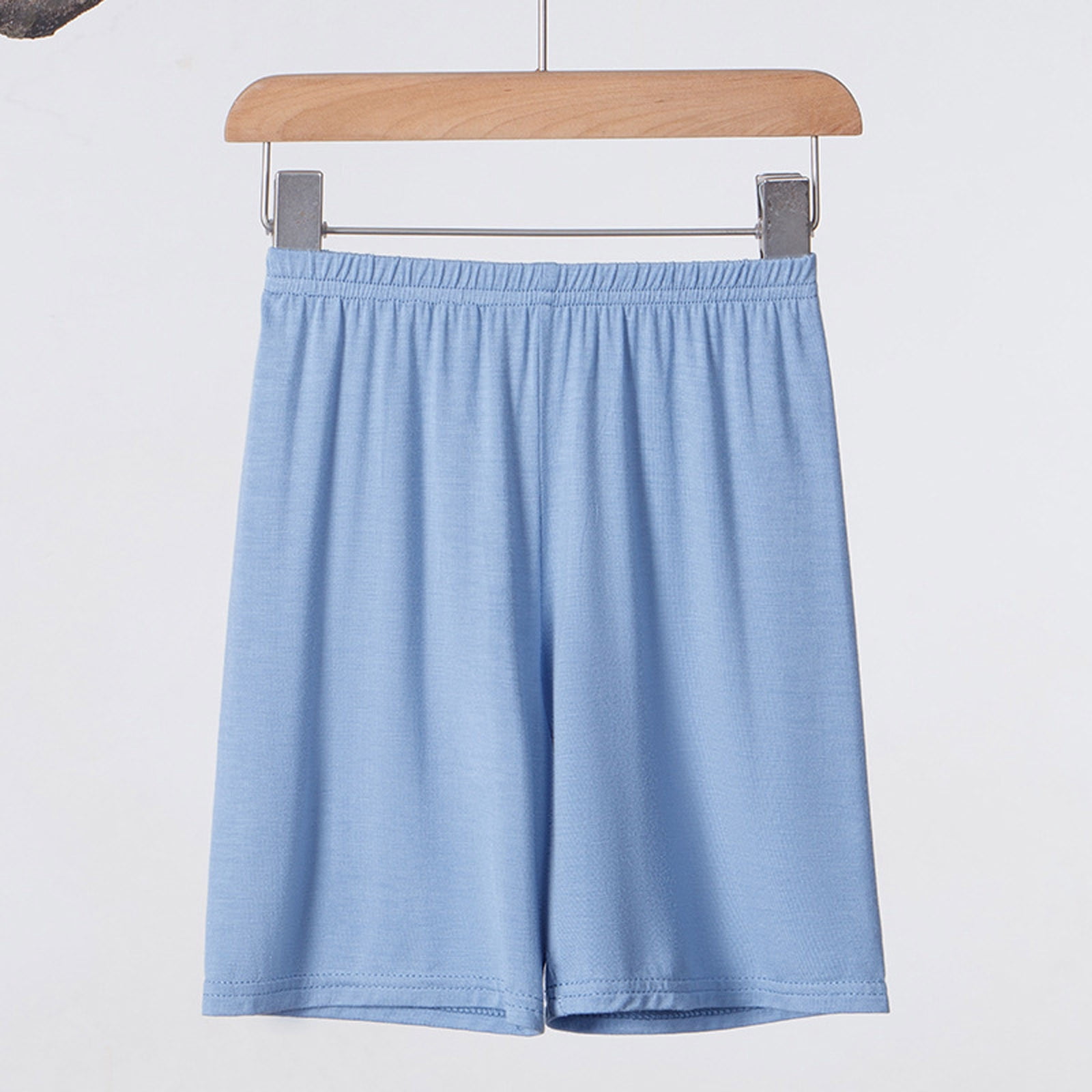 BADHUB Shorts for Boys Girls Elastic Waist Summer Casual Shorts Flat ...