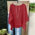 BADHUB Women Tops Ruffled Sleeve V Neck T Shirts Summer Beach Vacation ...