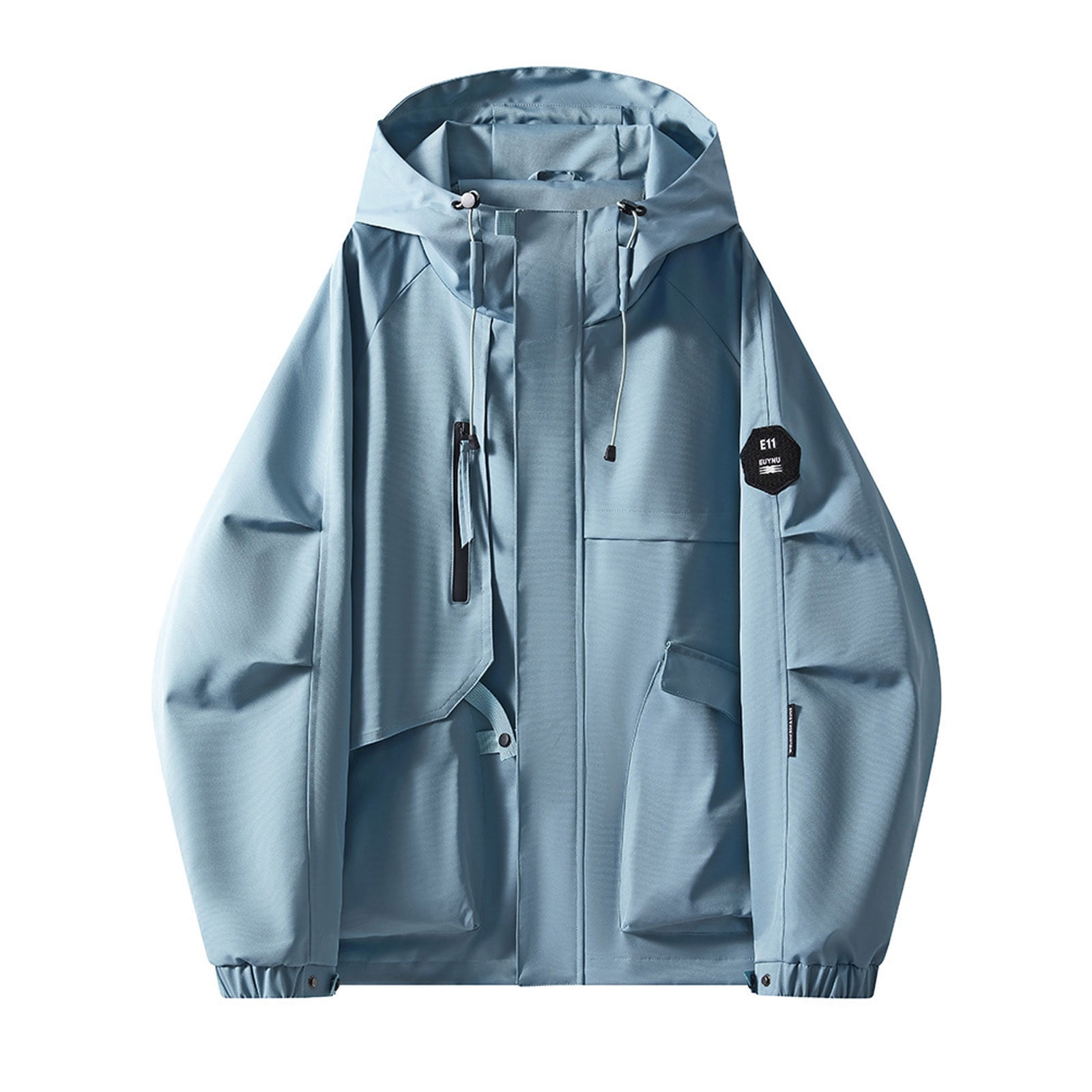 BADHUB Women's Waterproof Windbreaker 2025 Hooded Rain Shell Jacket ...