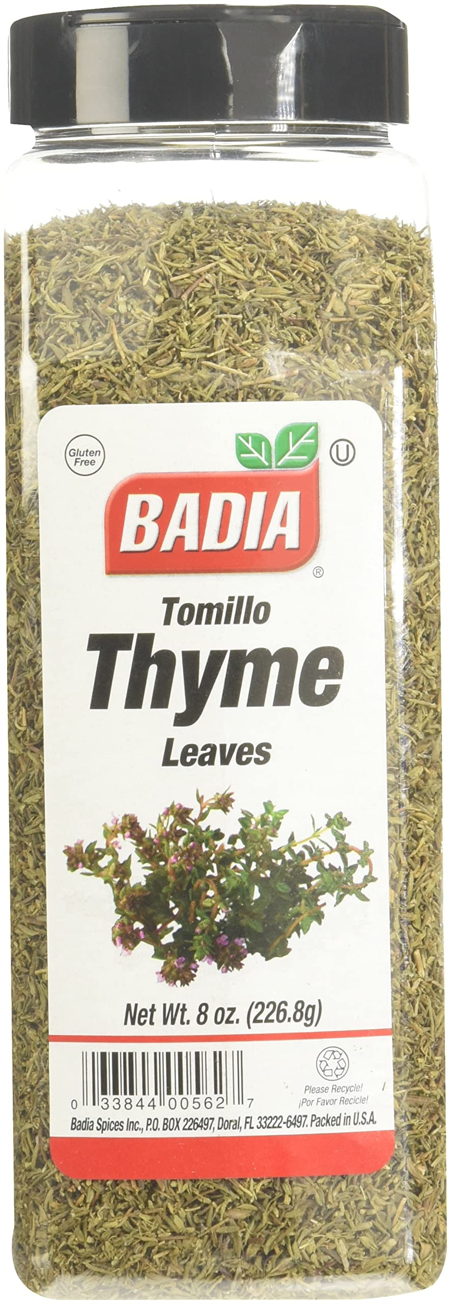 BADIA Thyme Leaf Spice, Rosemary Herb Food, 8.0 OZ - Walmart.com