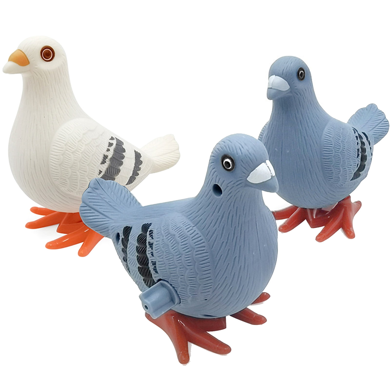 BAELLERT 1/2/3/5/8/10Pcs Wind-up Pigeon Toy Jumping Pigeon Spring ...