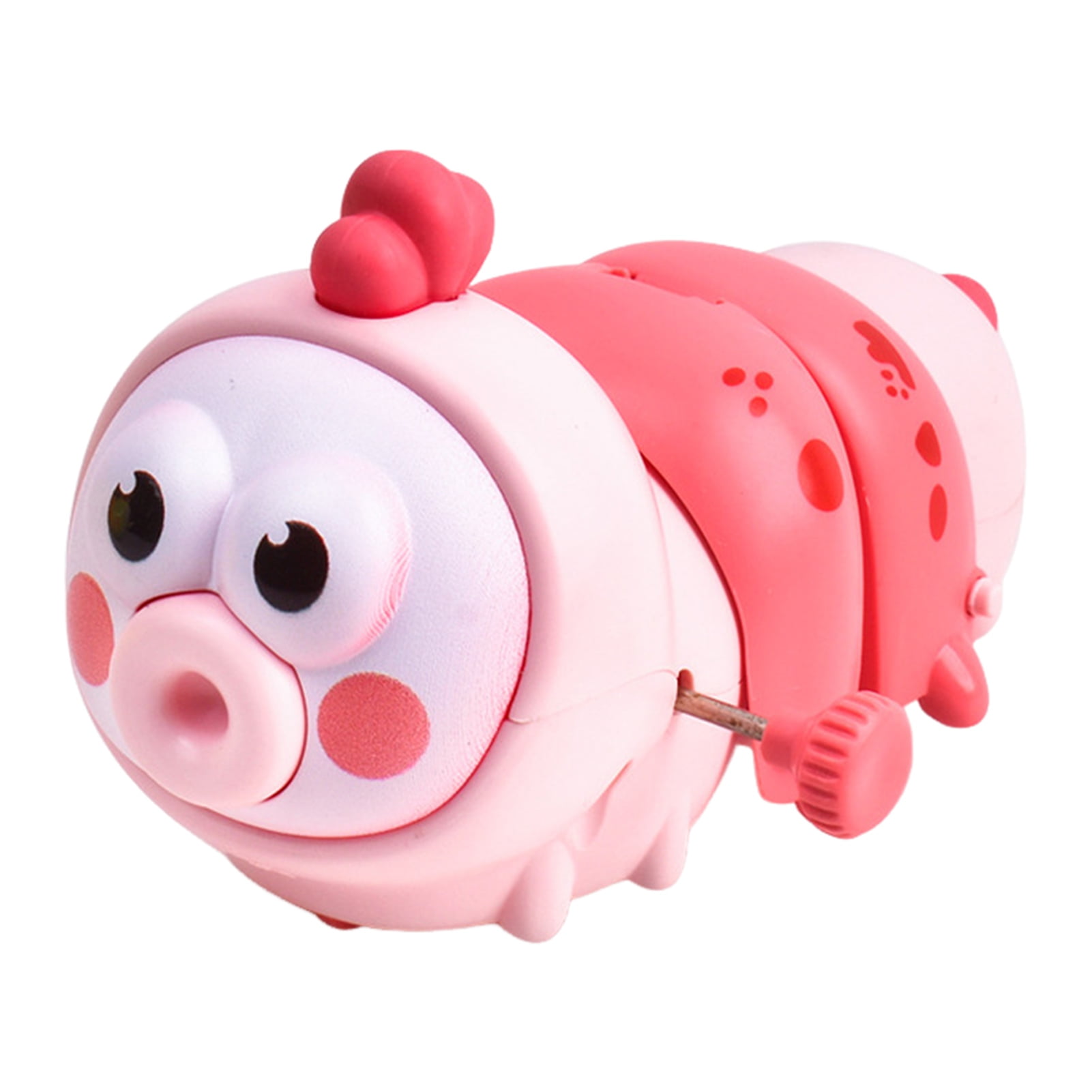 BAELLERT 1/4Pcs Wind-up Caterpillar Crawling Toy Movable Mouth Wriggly ...