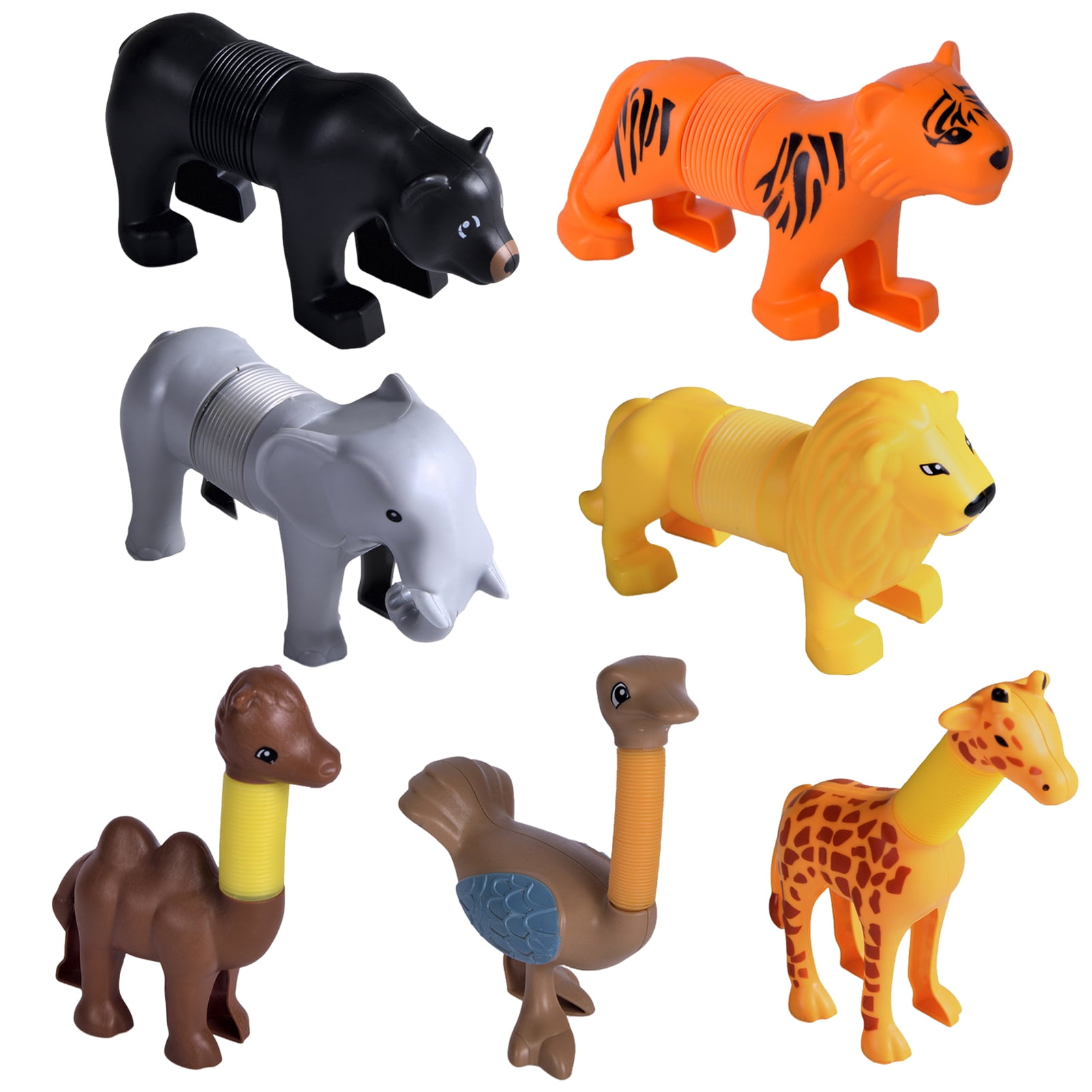 BAELLERT 1/7Pcs/Set Stress Relief Figure Toddlers Sensory Telescopic ...