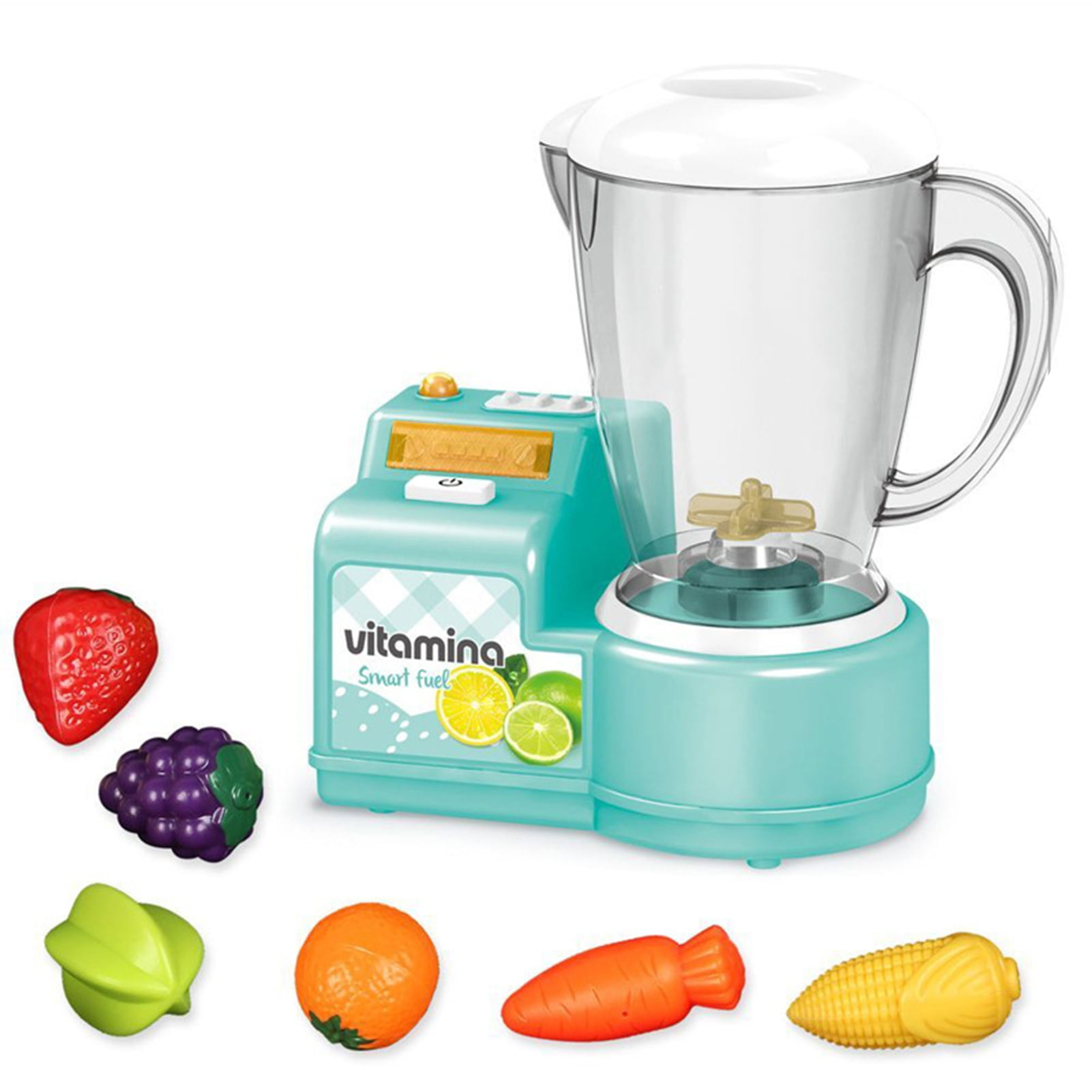 BAELLERT 1 Set Dollhouse Juice Blender Light And Music Safe Electric Entertainment Juice Blender ...