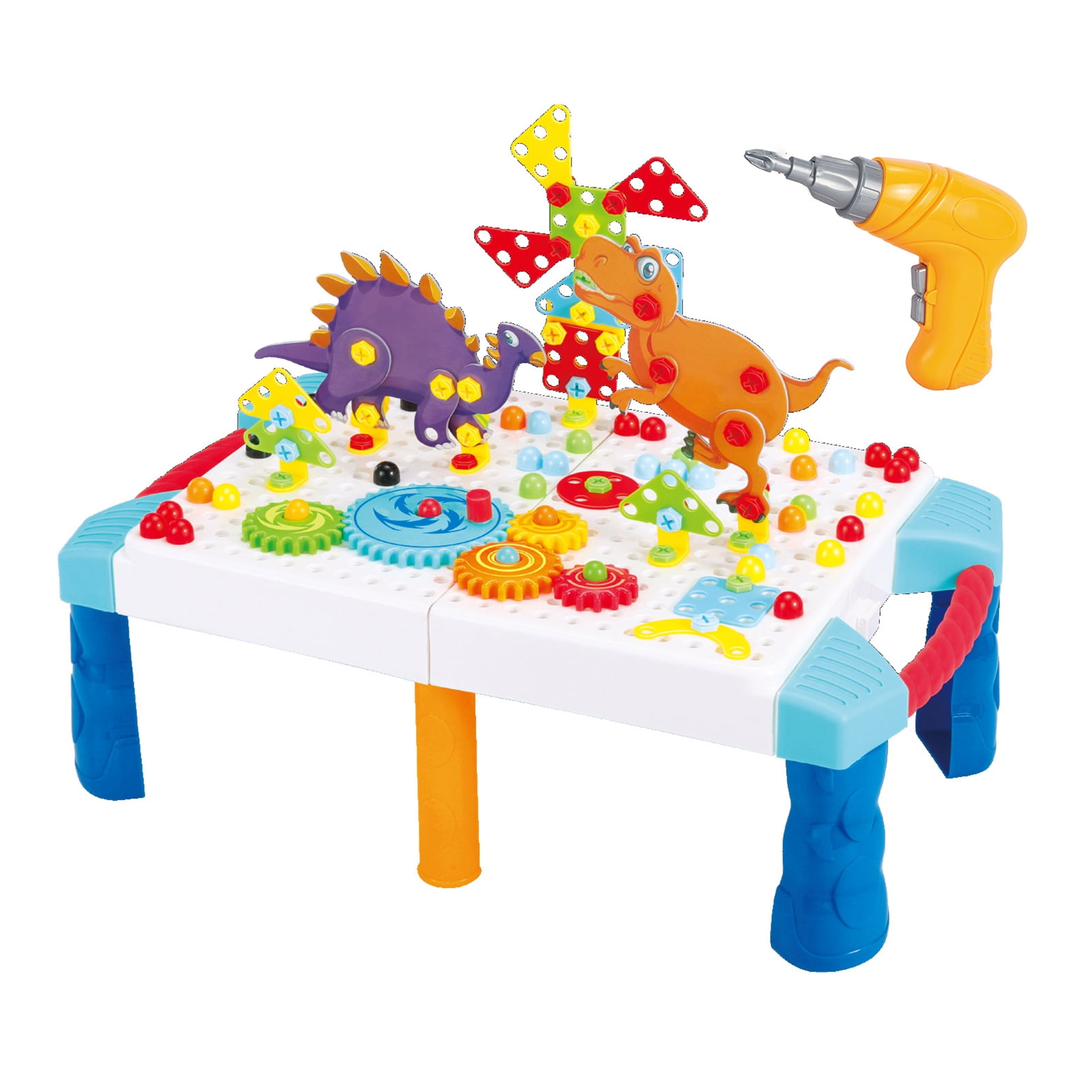 BAELLERT 1 Set Kids Toolbox Toy with Electric Drill Fine Motors Skills ...