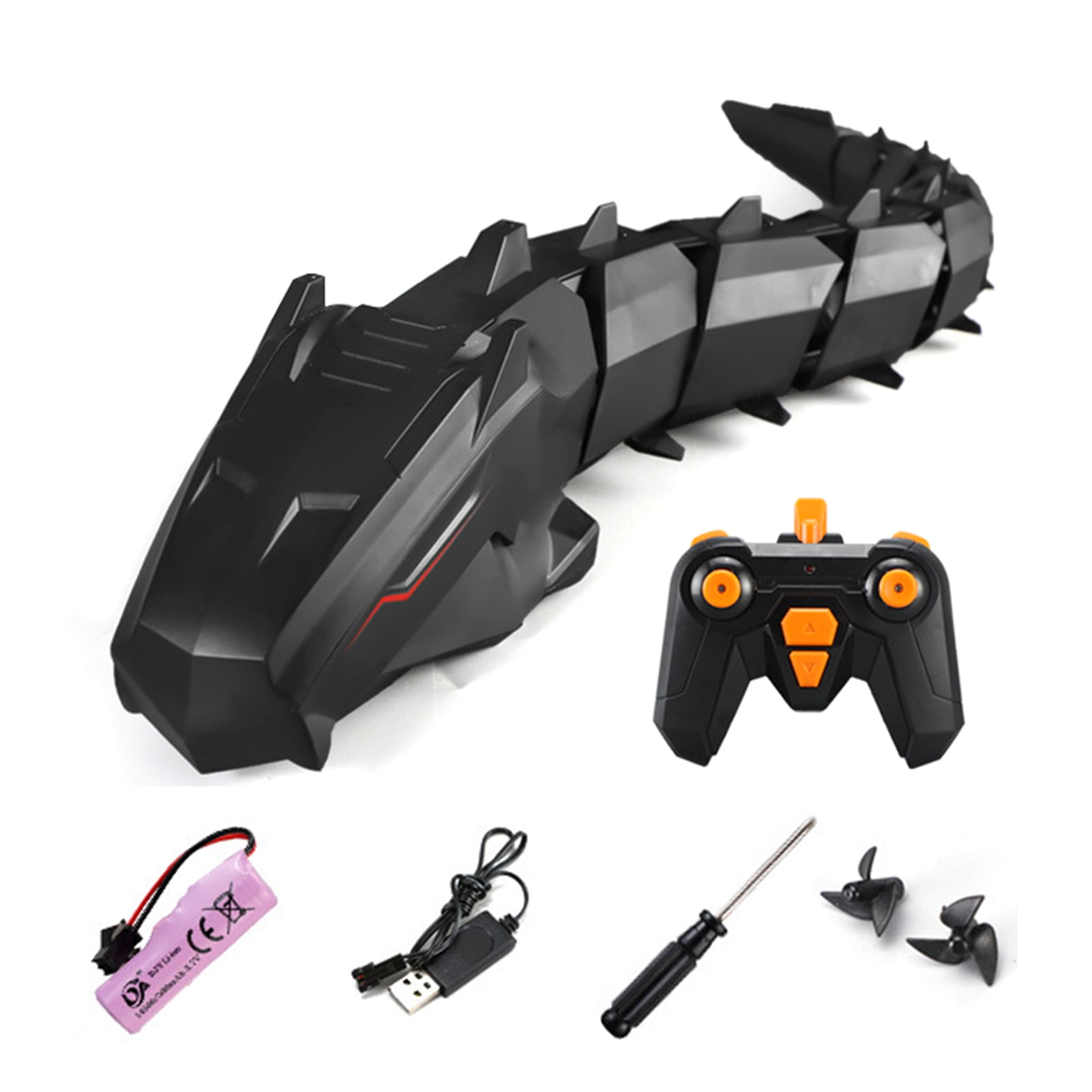 BAELLERT 1 Set Remote Control Mechanical Snake Waterproof Rechargeable ...