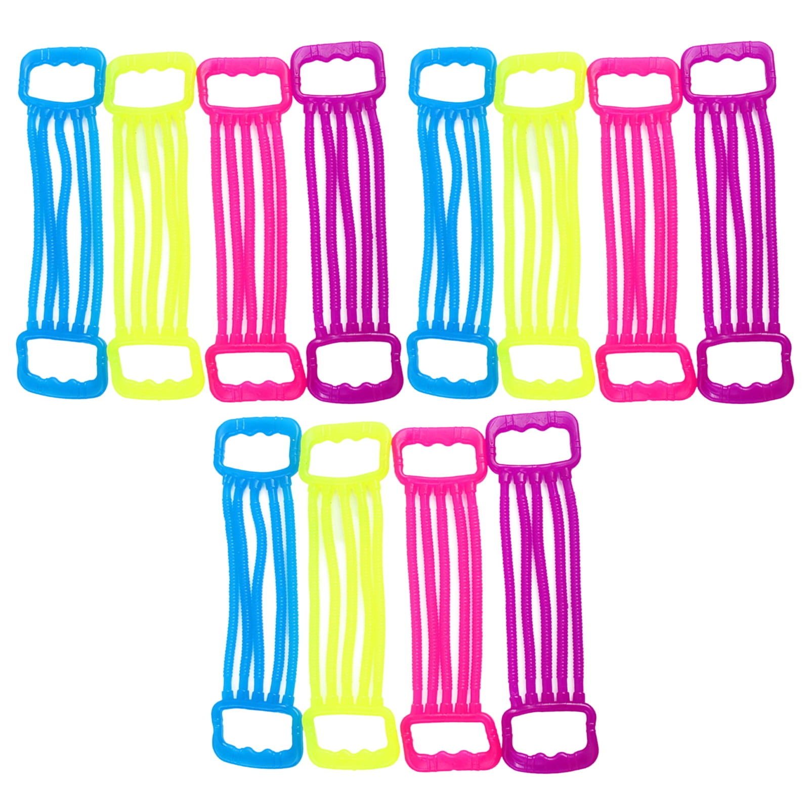 BAELLERT 12Pcs Colorful Stretchy Strings Fidget Toys Stress Relief Anti ...