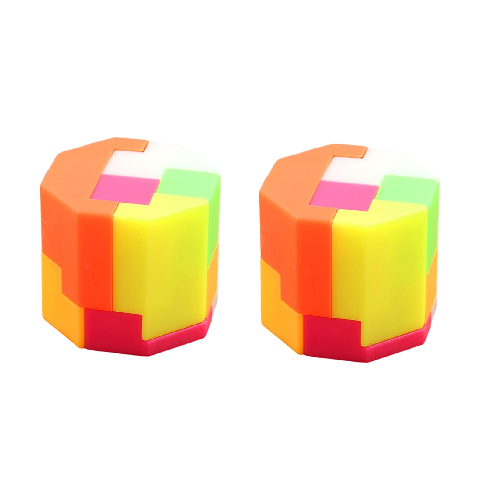 BAELLERT 2Pcs Cube Puzzle Maze Toy Set Challenge Your Mind Fun ...
