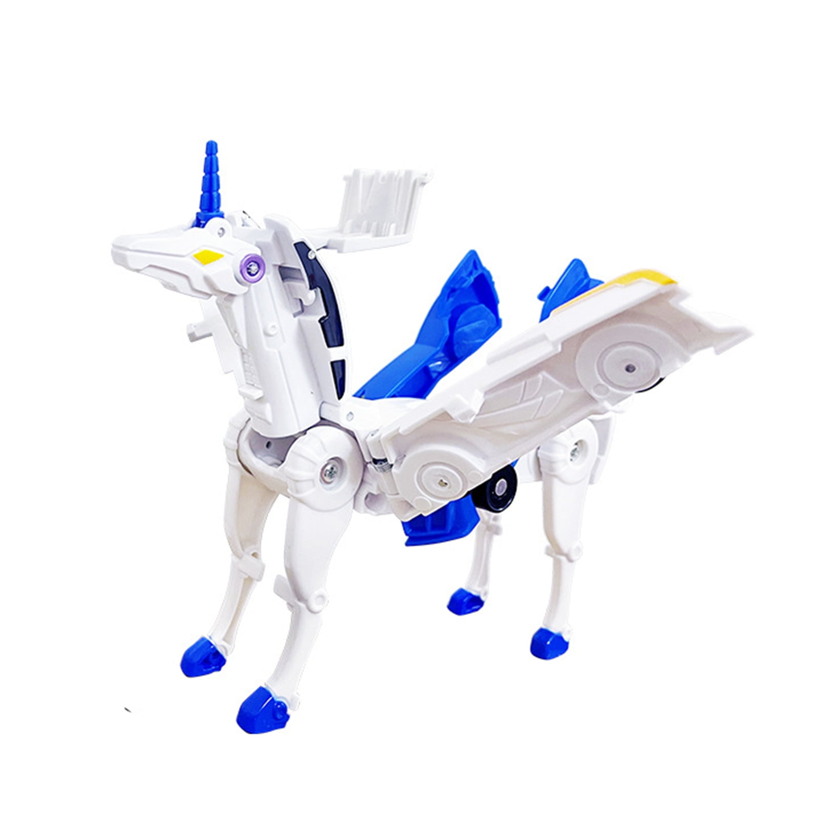 BAELLERT 2Pcs/Set Transformable Flying Horse Car Toy Collision ...
