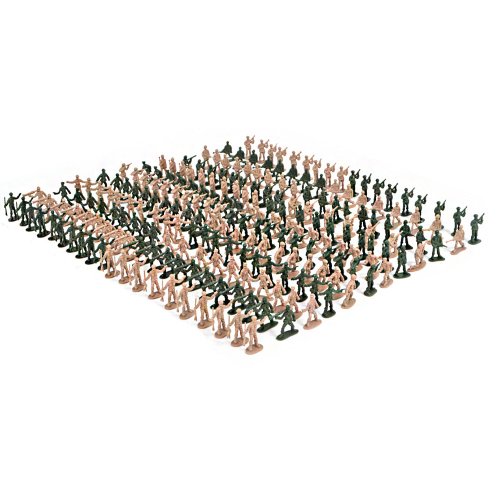 BAELLERT 360Pcs 1:72 Scale Soldier Model Army Men Toy Soldiers Battle ...