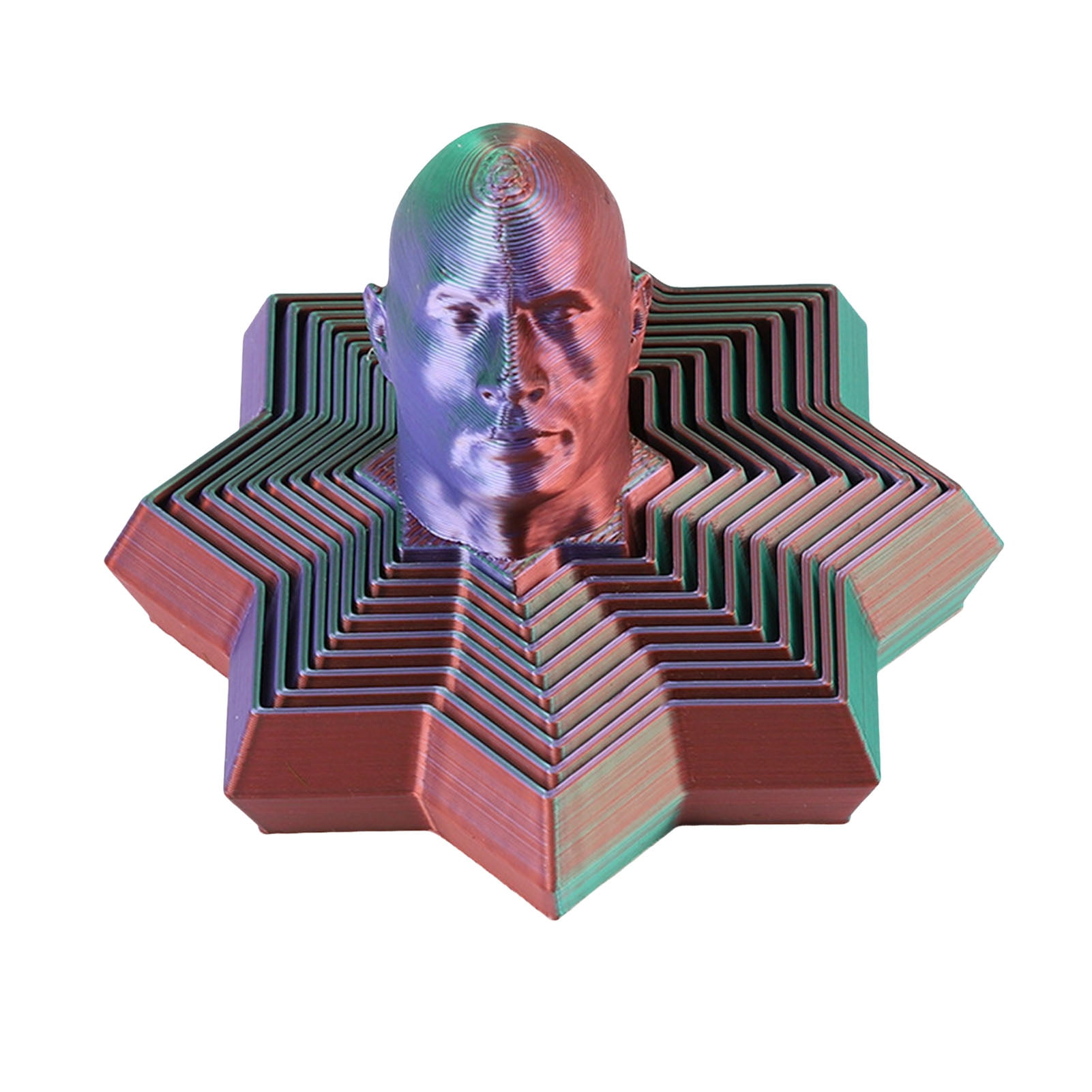 BAELLERT 3D Printed Fidget Retractable Tower 10/12 Layers Anxiety ...