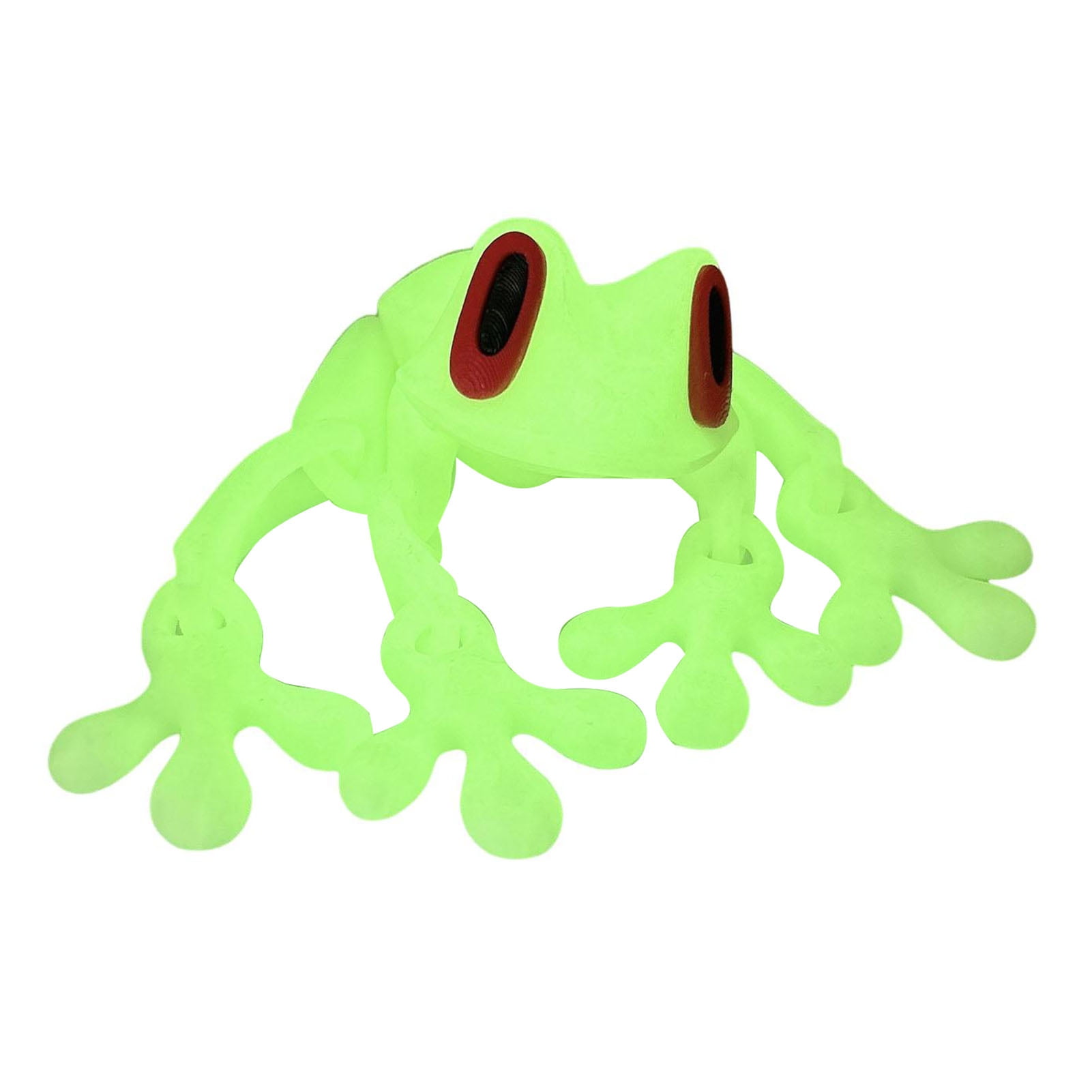 BAELLERT 3D Printed Frog Toy Movable Joints Magnetic Frog Figurine ...