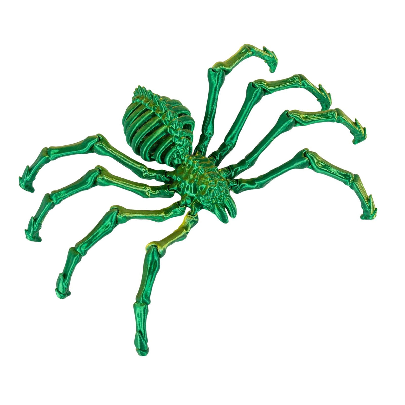 BAELLERT 3D Printed Giant Spider Figurine with Retractable Legs Glow-in ...