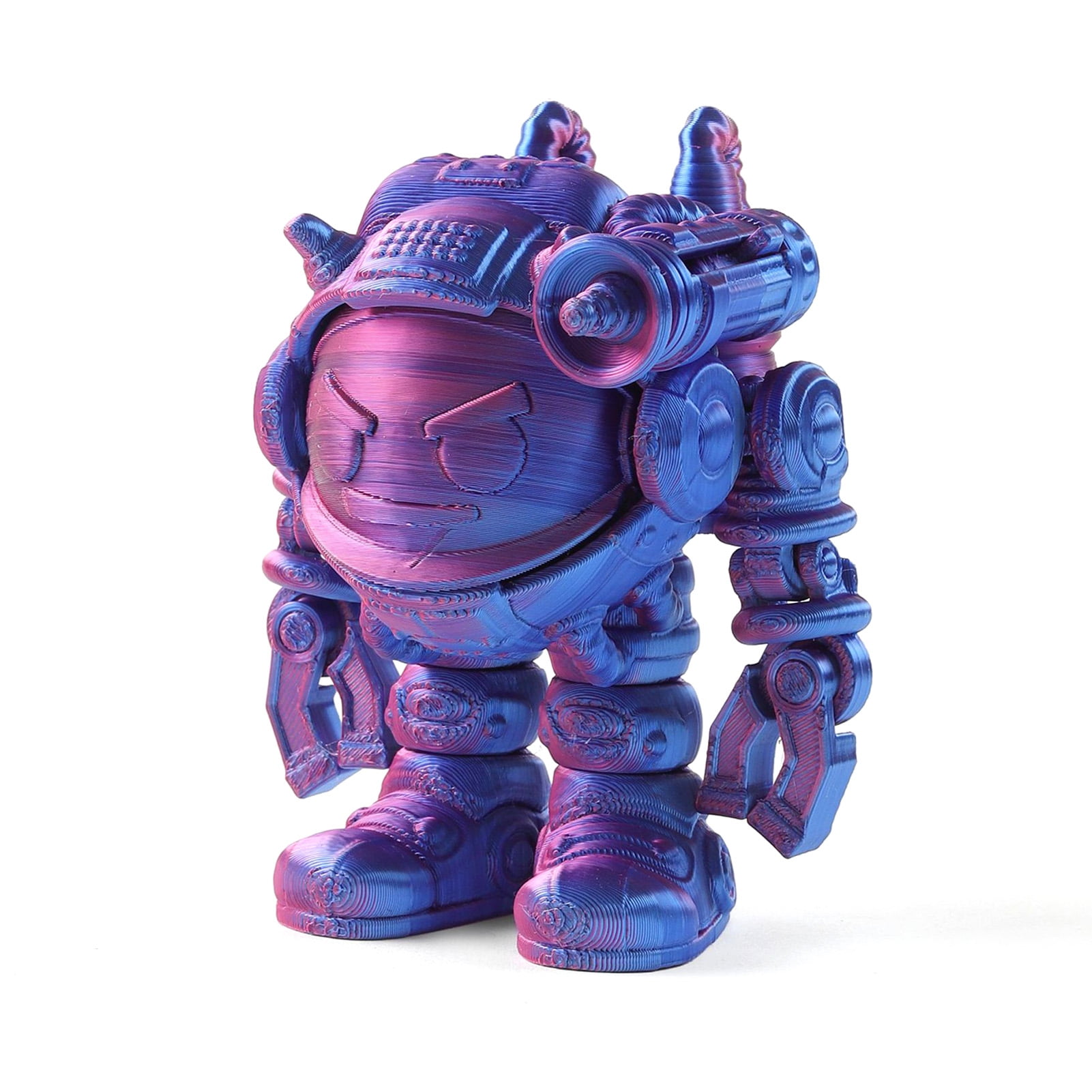 BAELLERT 3D Printed Mecha Astronaut Figurine Colorful Cartoon Spaceman ...