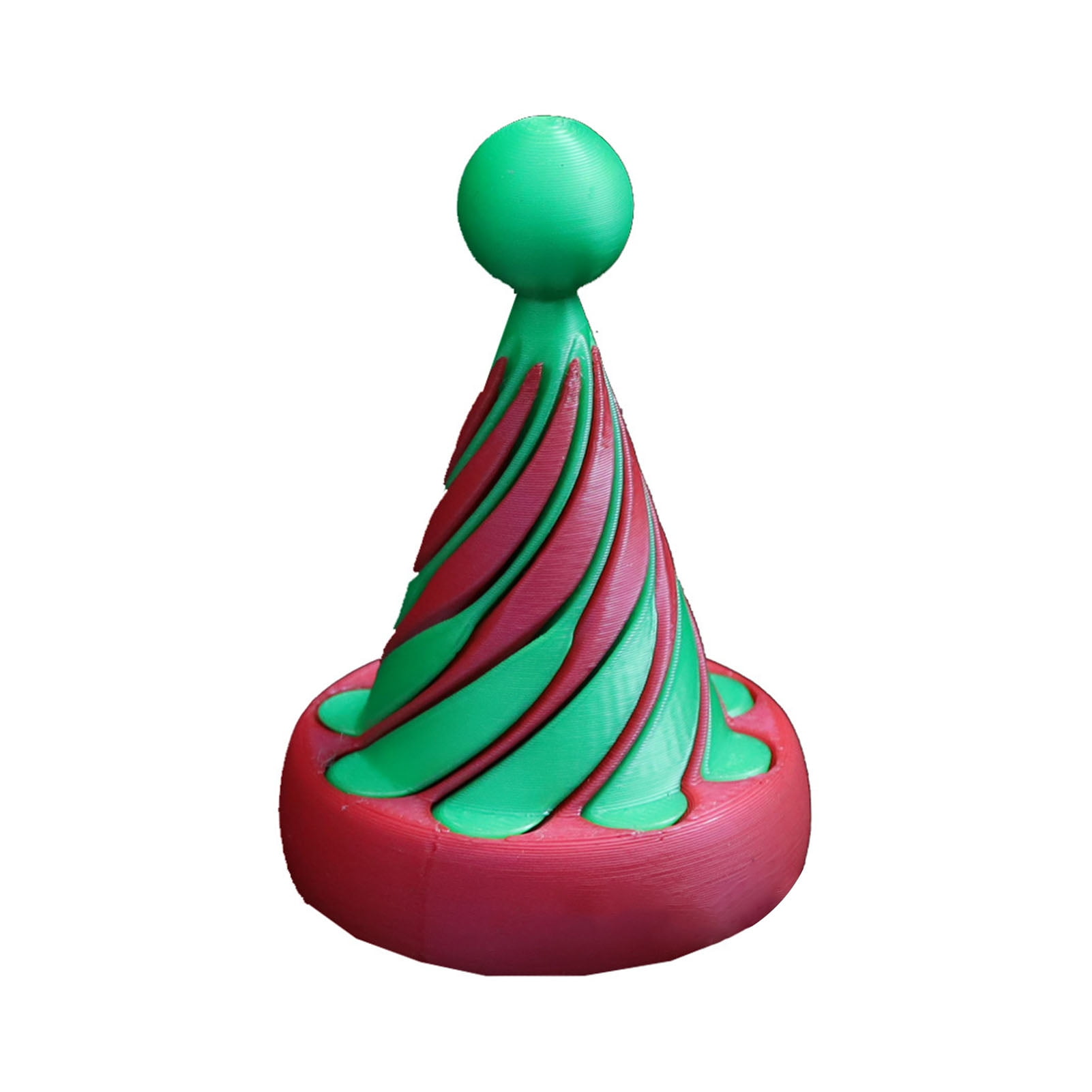 BAELLERT 3D Printed Spiral Cone Toy Impossible Christmas Tree ...