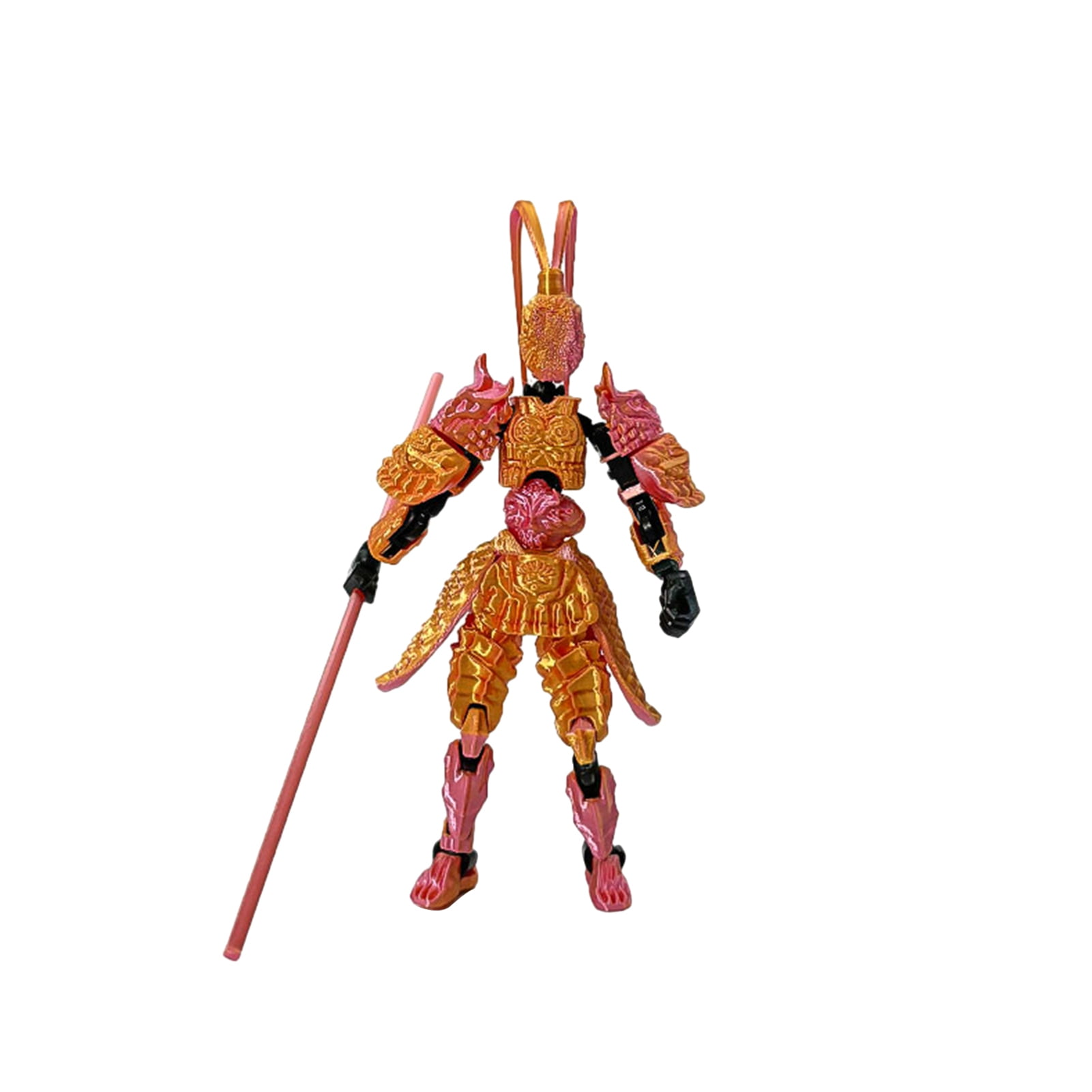 BAELLERT 3D Printed Wukong Action Figure Movable Joints Monkey King ...