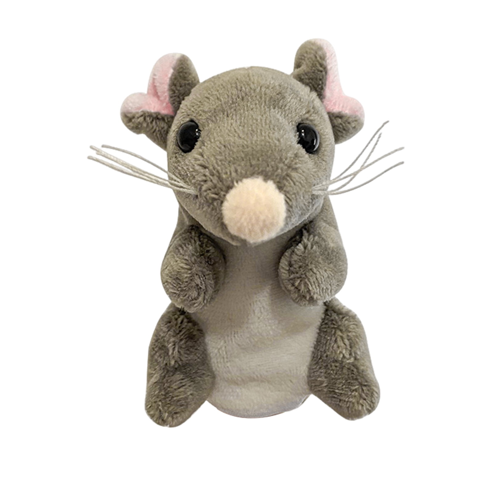 BAELLERT Animal Hand Puppet Early Educational Toy Plush Finger Puppets ...