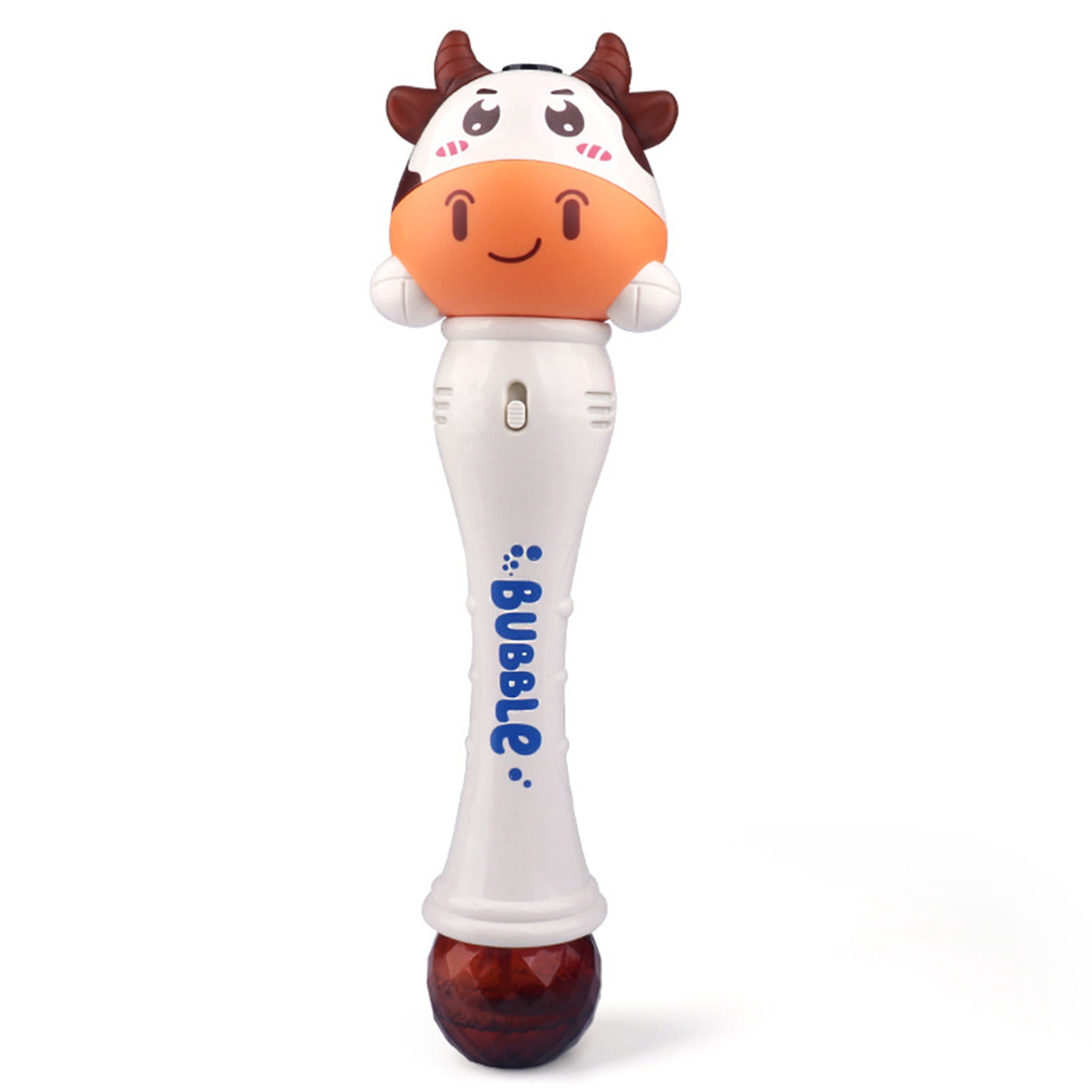 BAELLERT Cartoon Animal Bubble Maker Wand with Sound Light Cow Deer ...