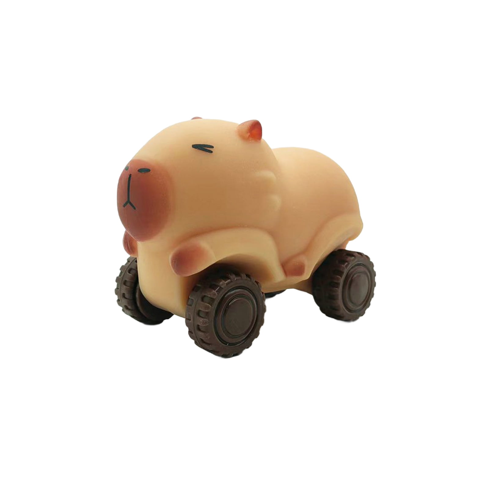 BAELLERT Cartoon Capybara Car Toy Stress Relief Transformable Capybara ...