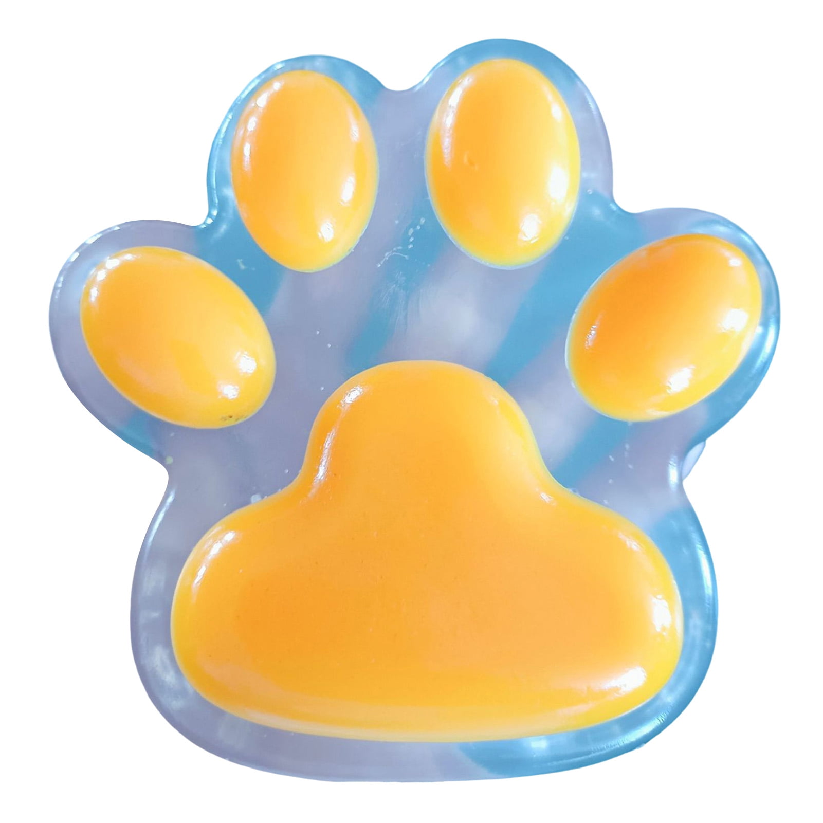 BAELLERT Cat Paw Squeeze Toy Handmade Stress Relief Kitten Paw Pinch ...