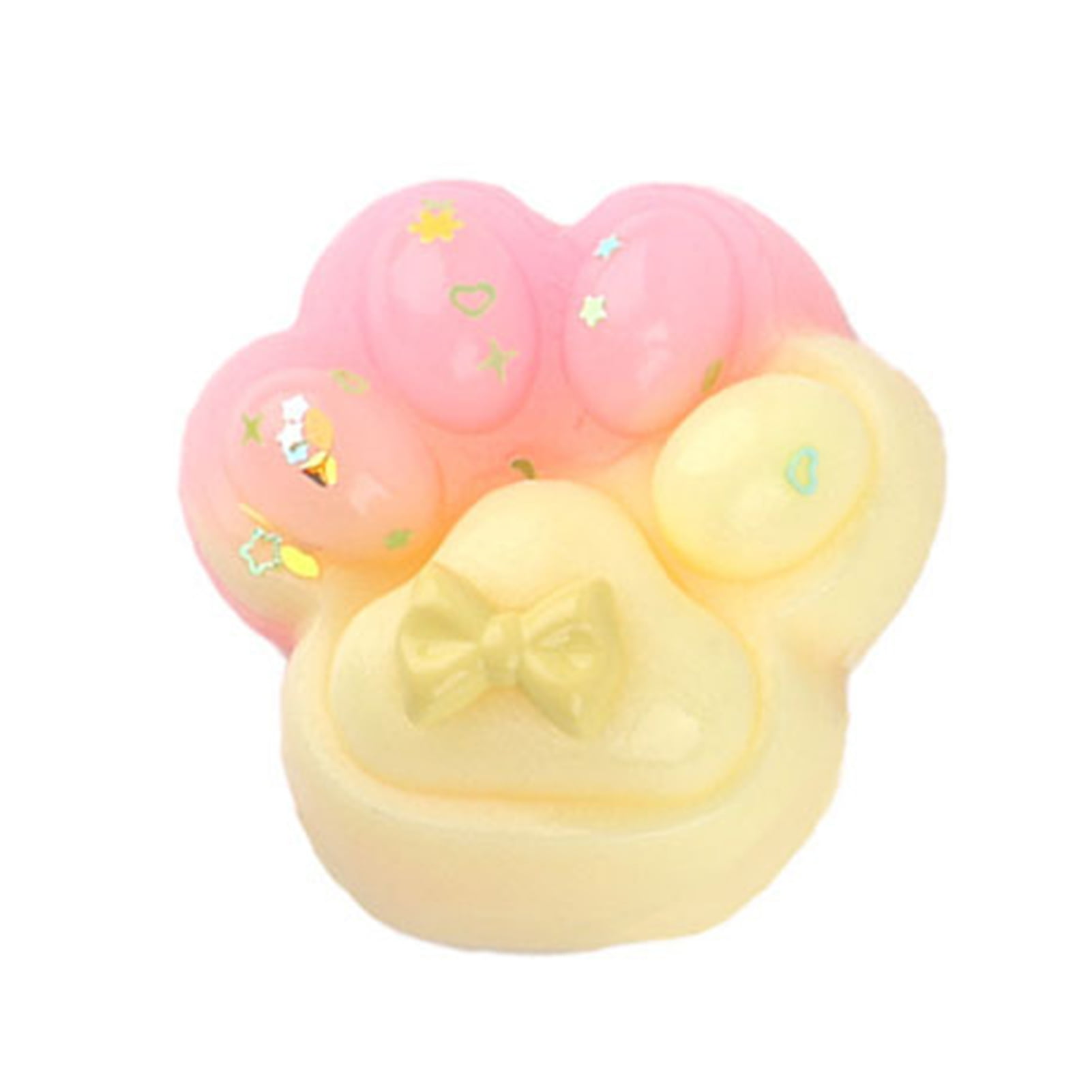BAELLERT Cat Paw Toy Stress Relief Kitten Paw Squeeze Pinch Sensory Toy ...