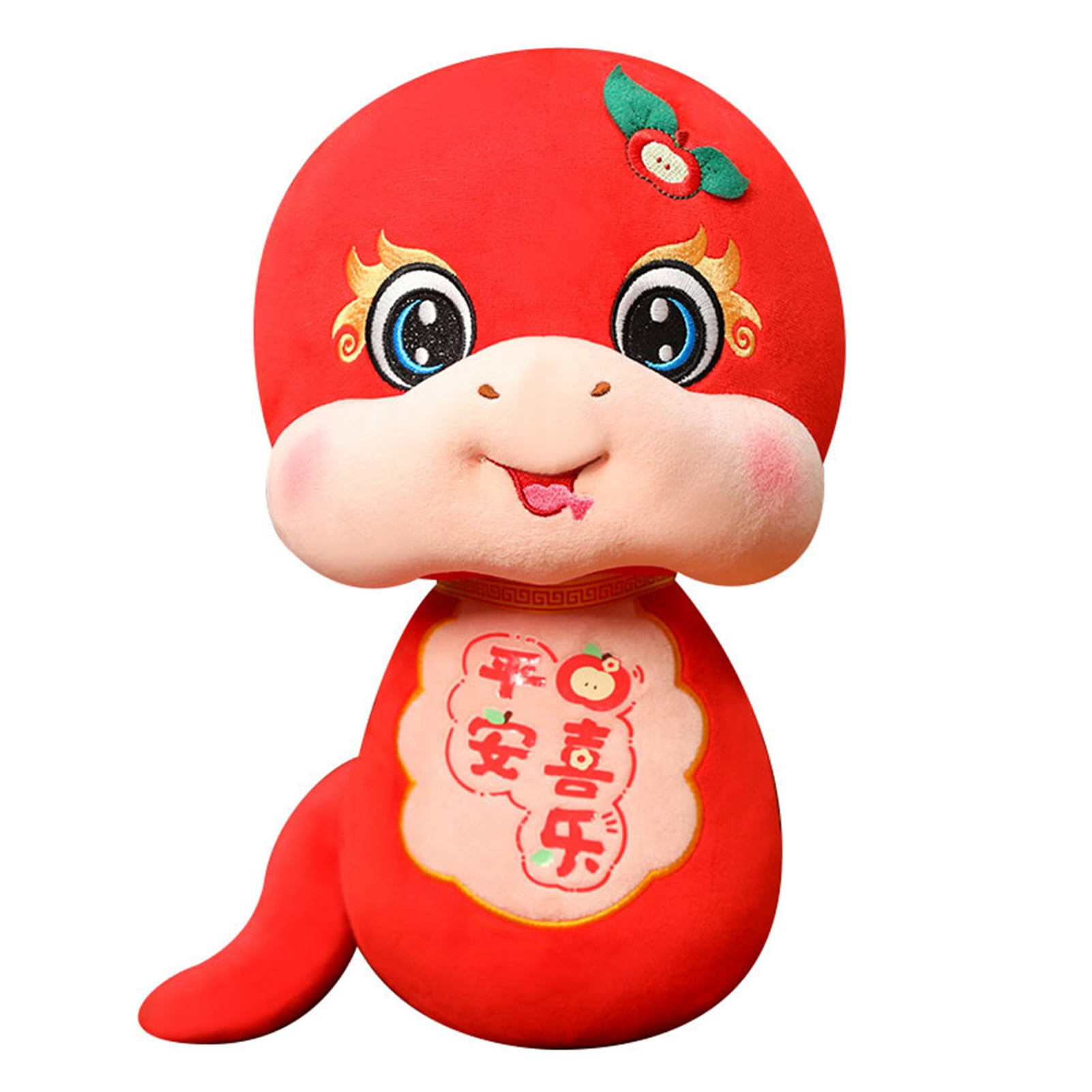 BAELLERT Chinese Style Snake Plush Doll Year of The Snake Mascot Toy ...